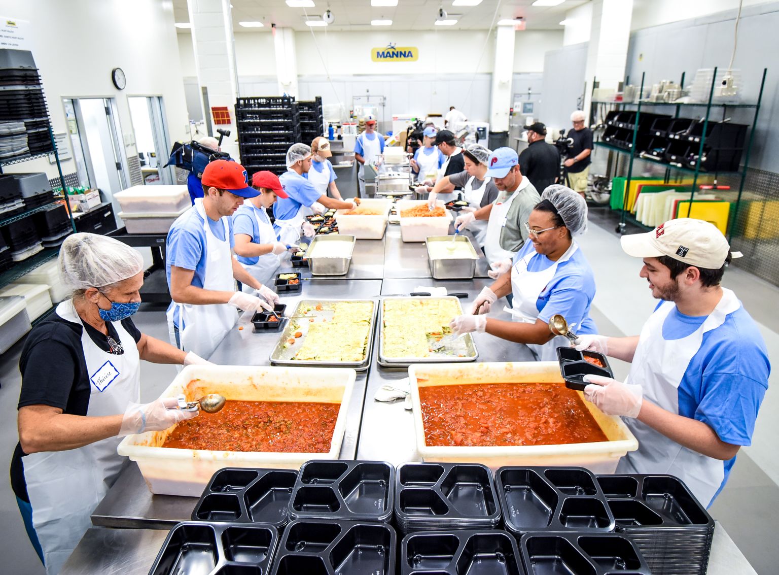 Phillies Team Up with MANNA to Cook and Package Fresh Meals for ...