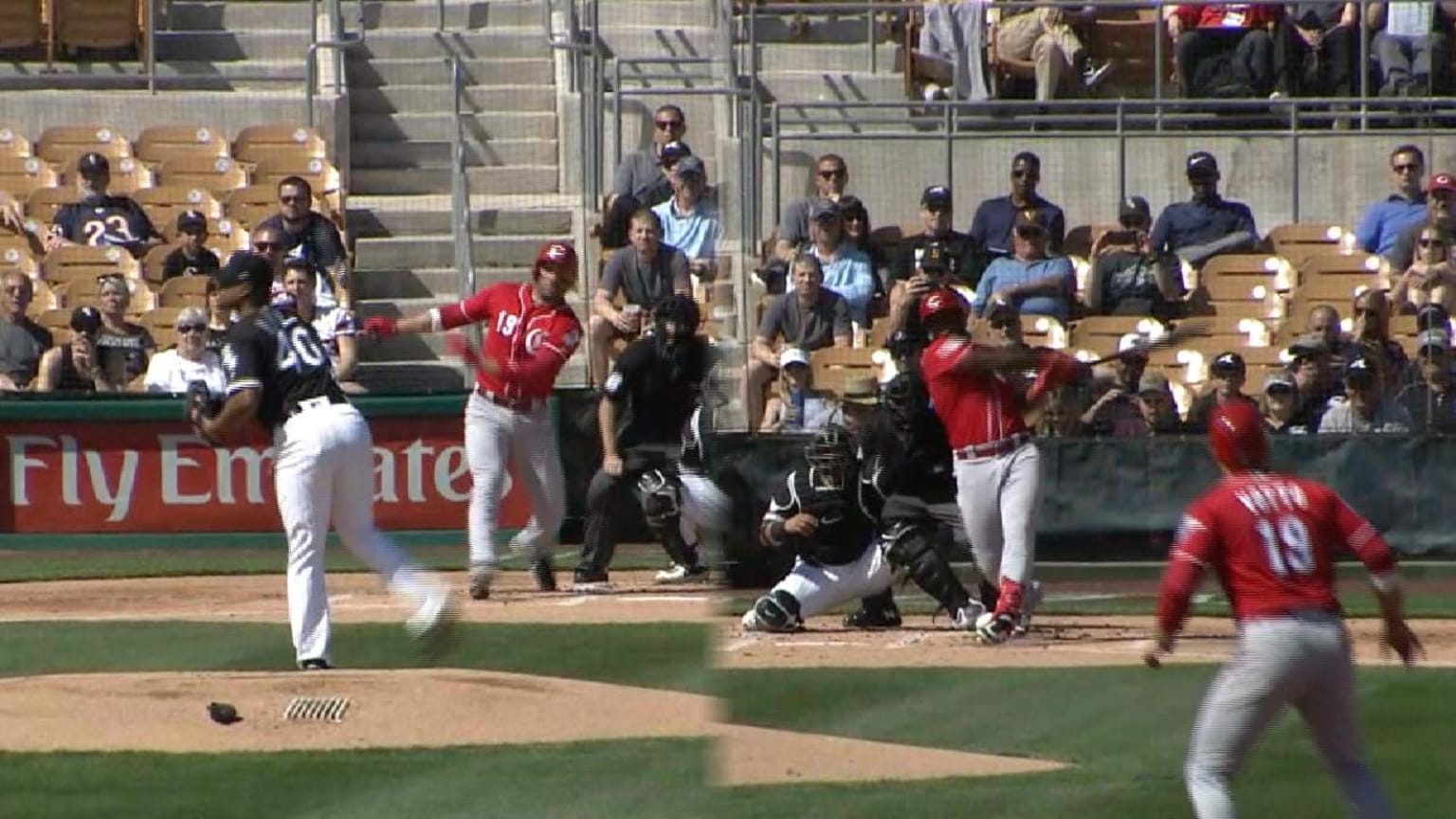 Reds score two in the 1st | 02/27/2019 | MLB.com