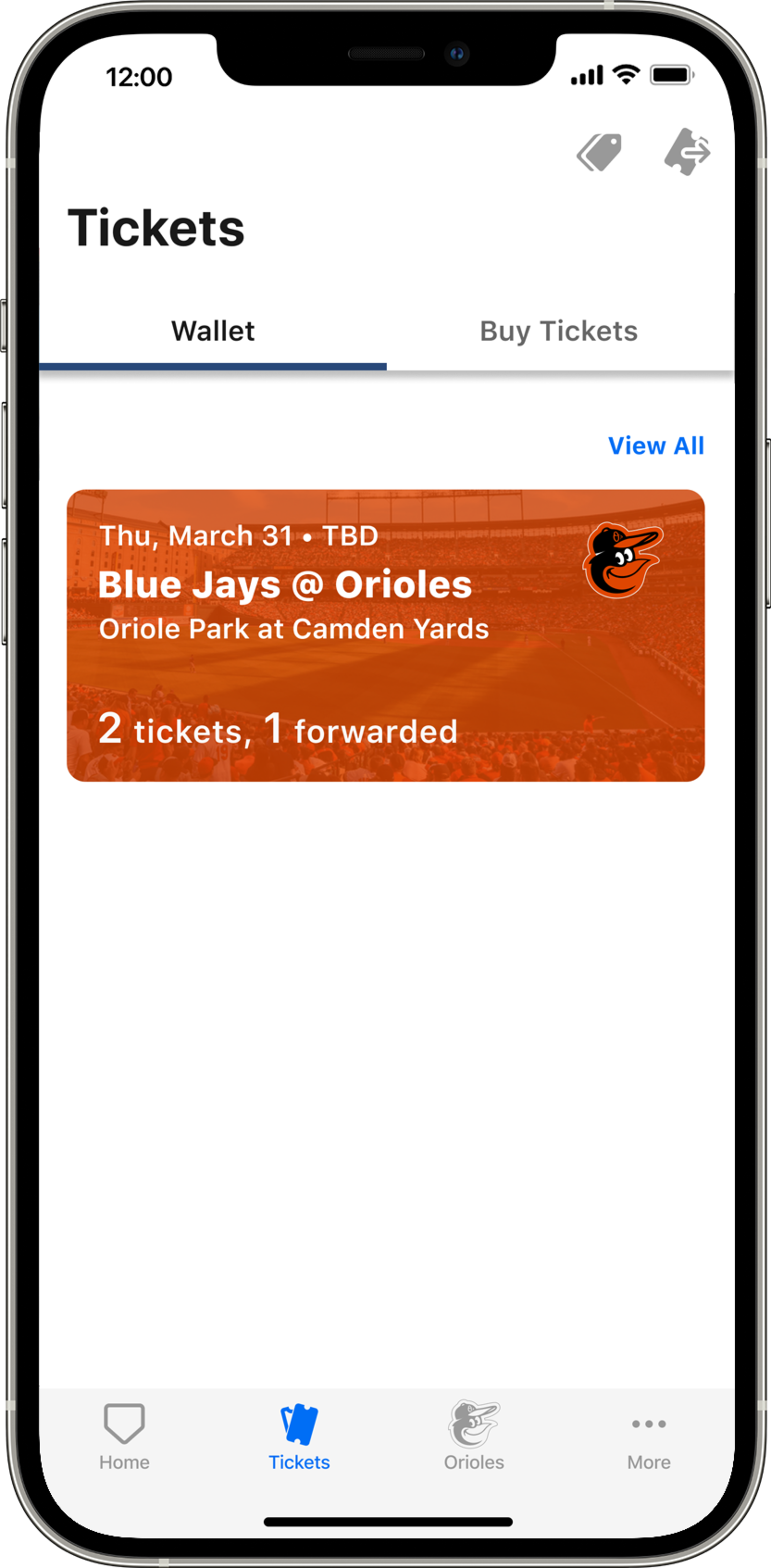MLB Ballpark app | Baltimore Orioles