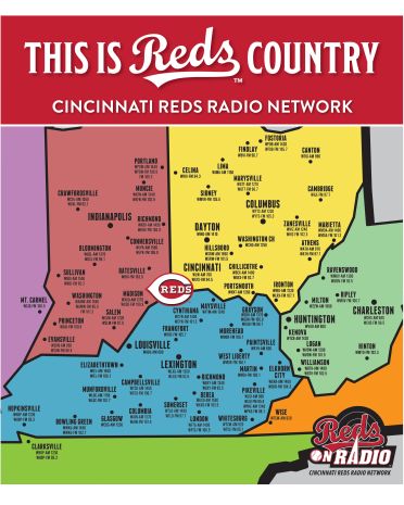 Reds on Radio Affiliates | Cincinnati Reds