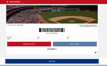 Ticket Forwarding | Texas Rangers