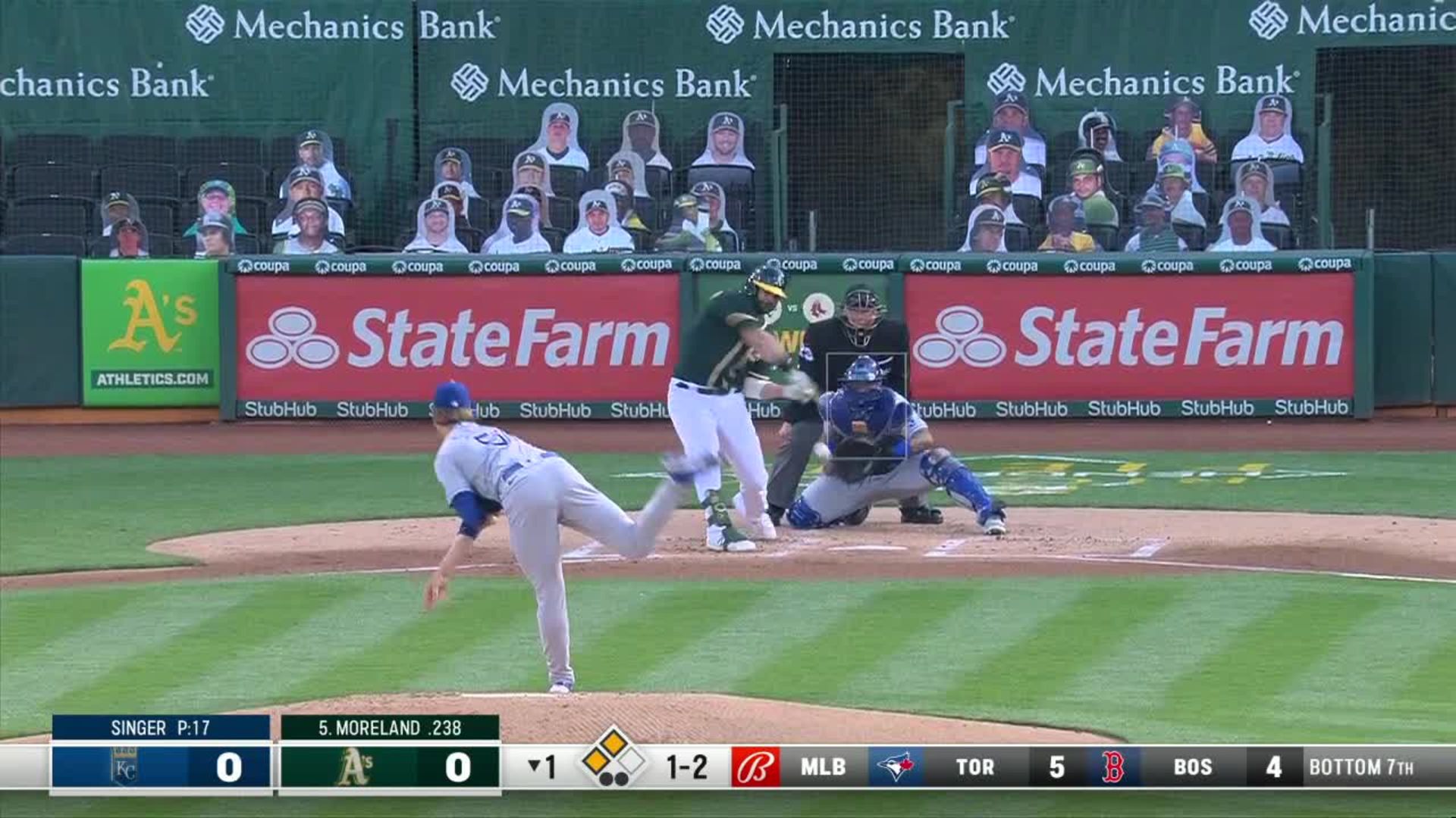 Royals @ Athletics