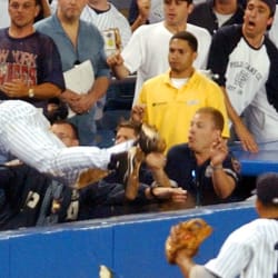 derek jeter catch 2004