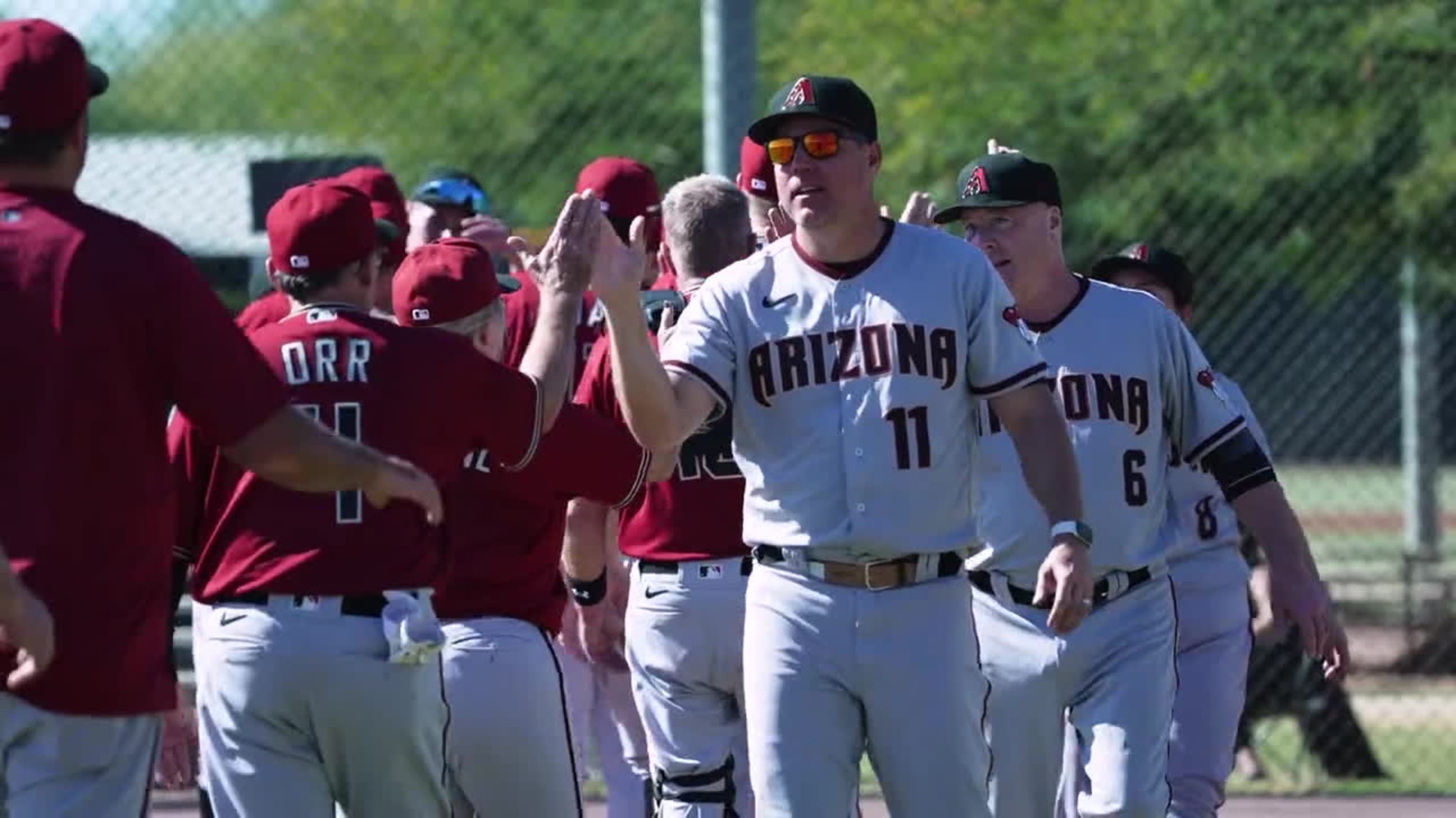 Baseball Team Backs