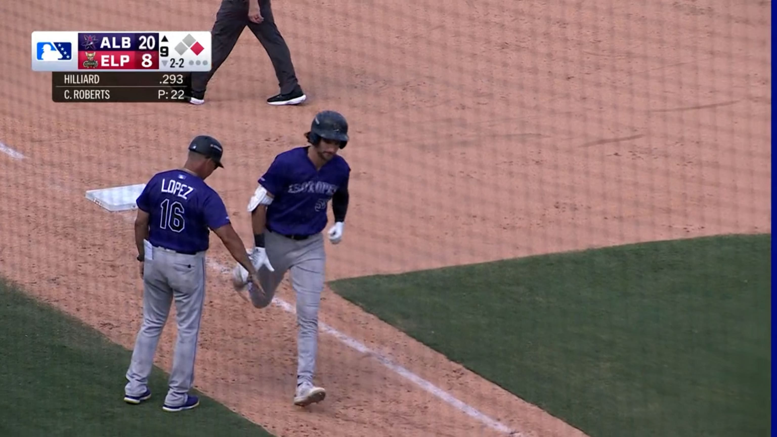 isotopes baseball score