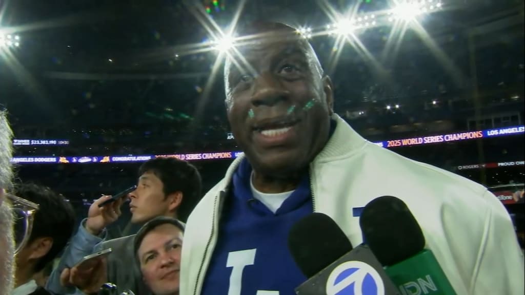 magic johnson dodgers