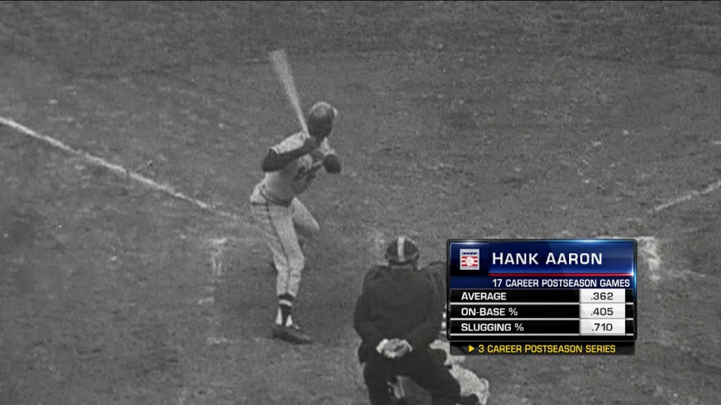 hank aaron hitting tips