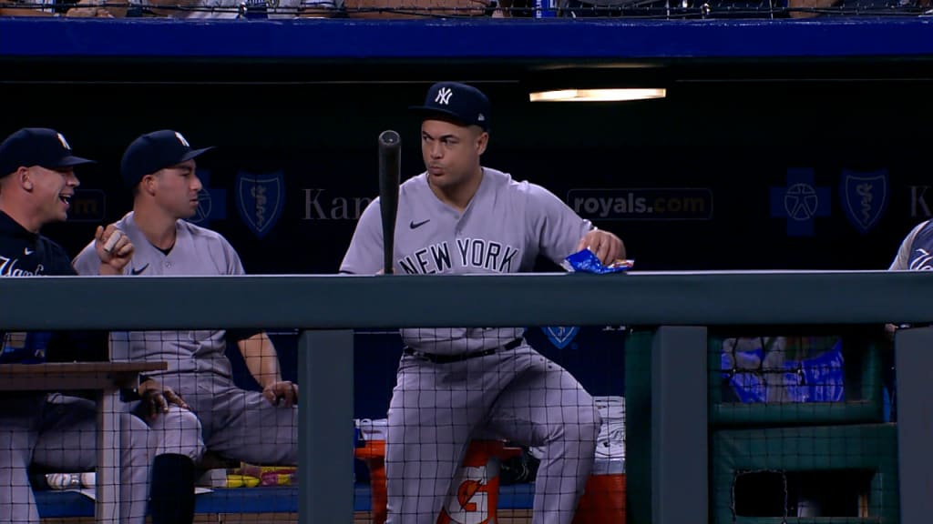 baseball player catching bat