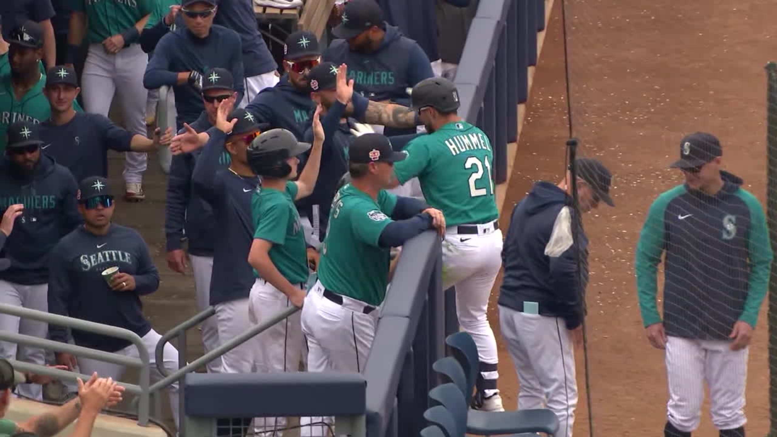 Cooper Hummel's solo home run