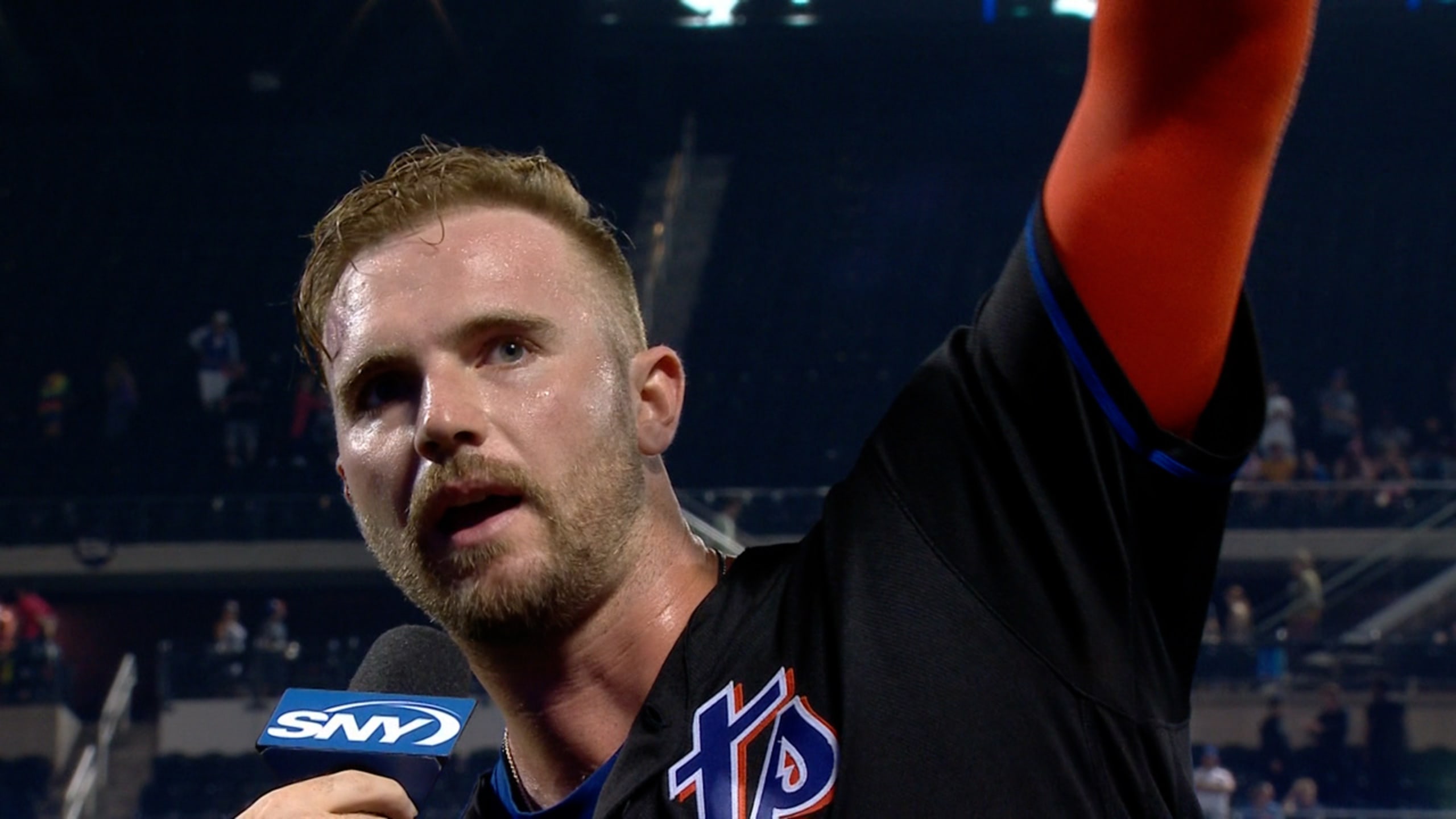 Pete Alonso talks walk-off win