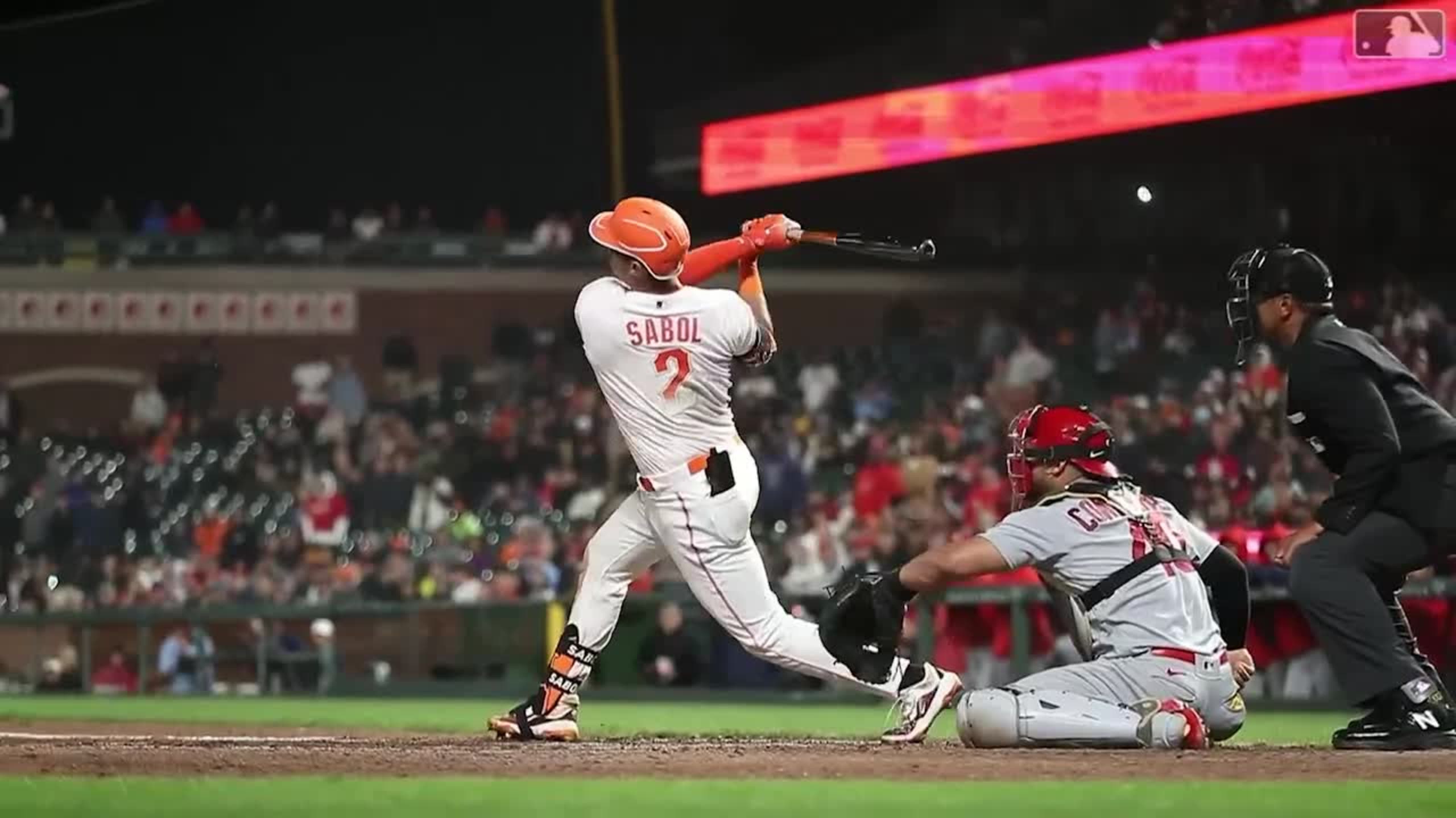 Field View of Blake Sabol's homer