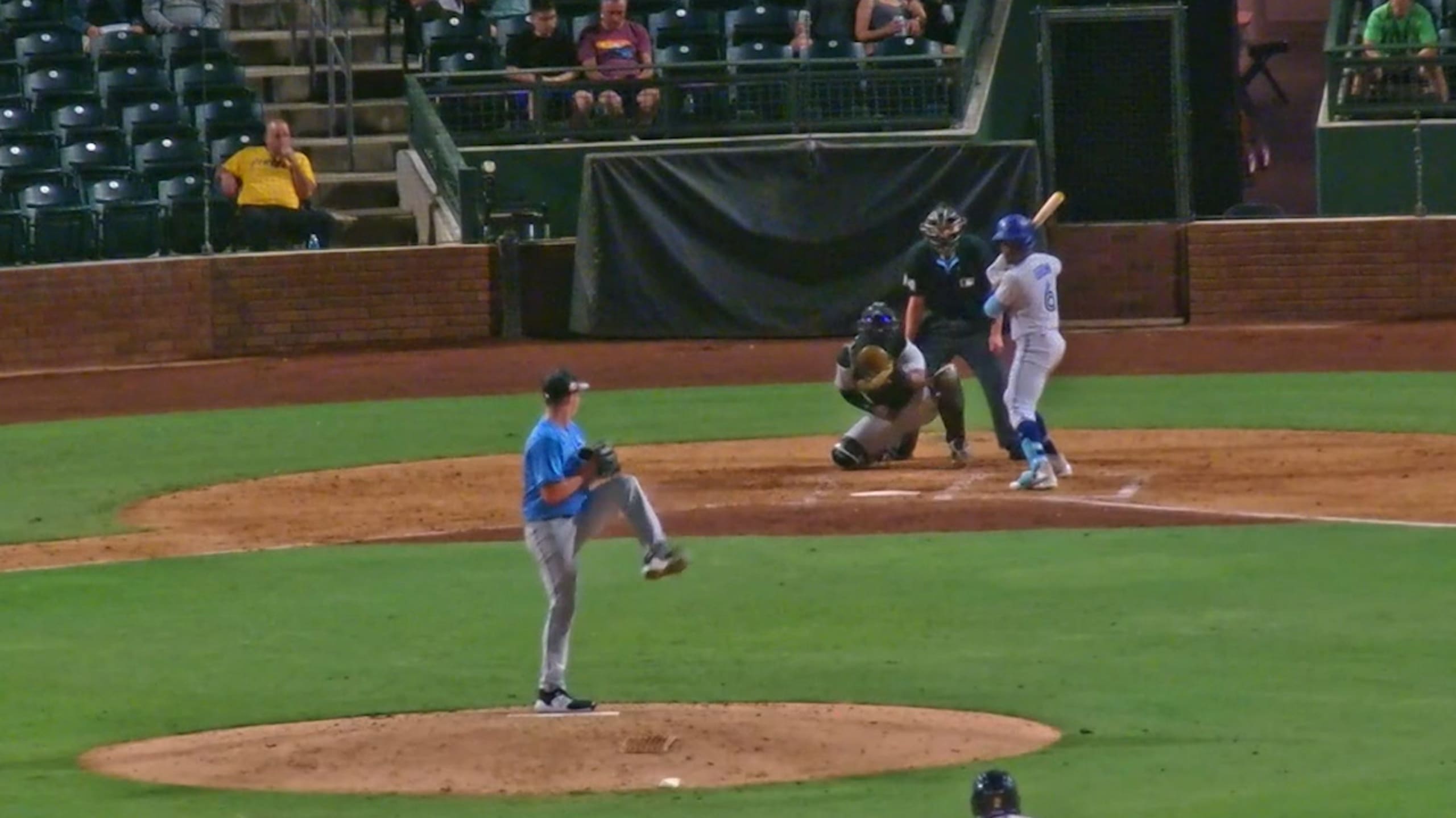 Logan Workman's five strikeouts