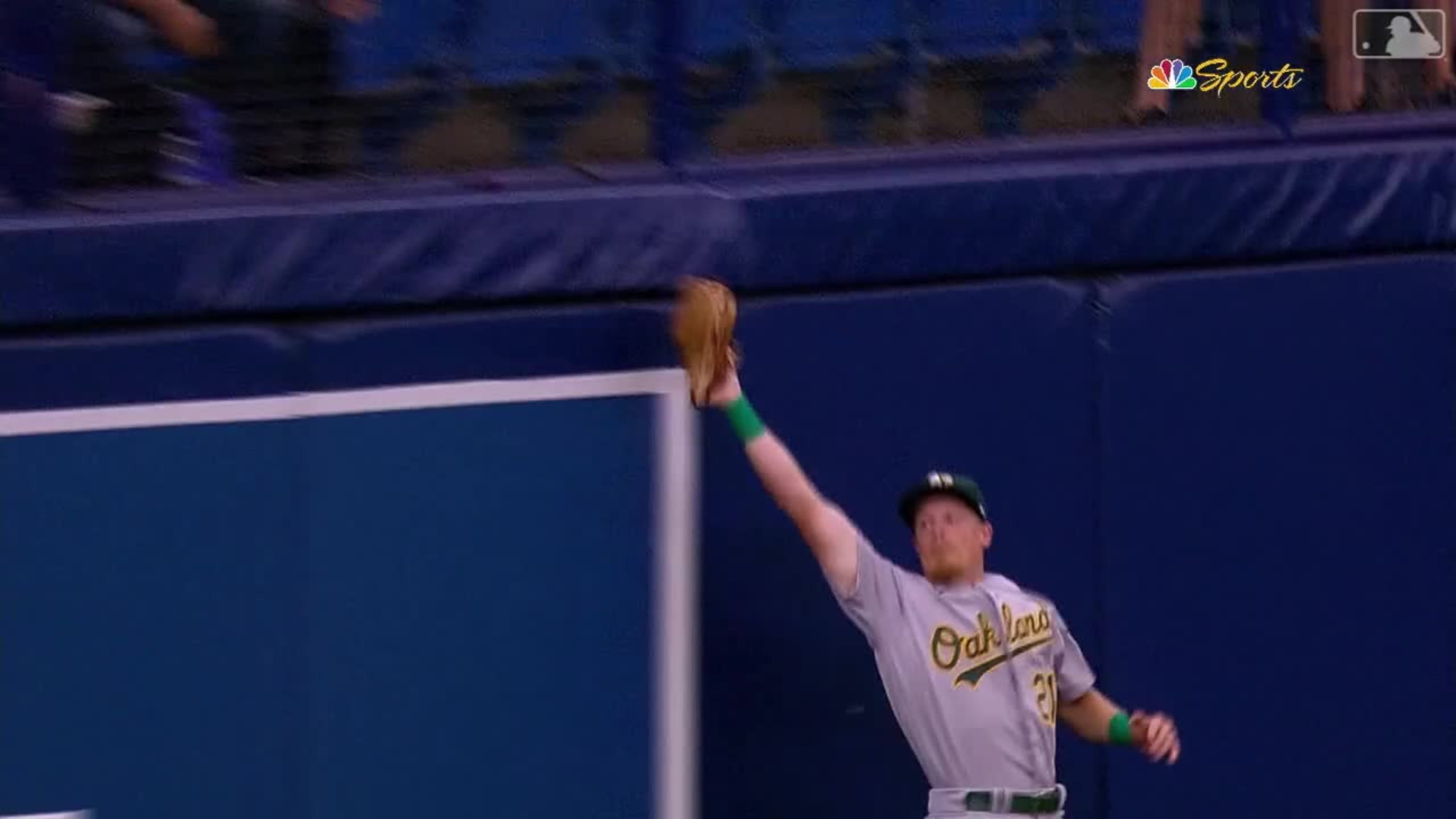 Conner Capel's catch at the wall