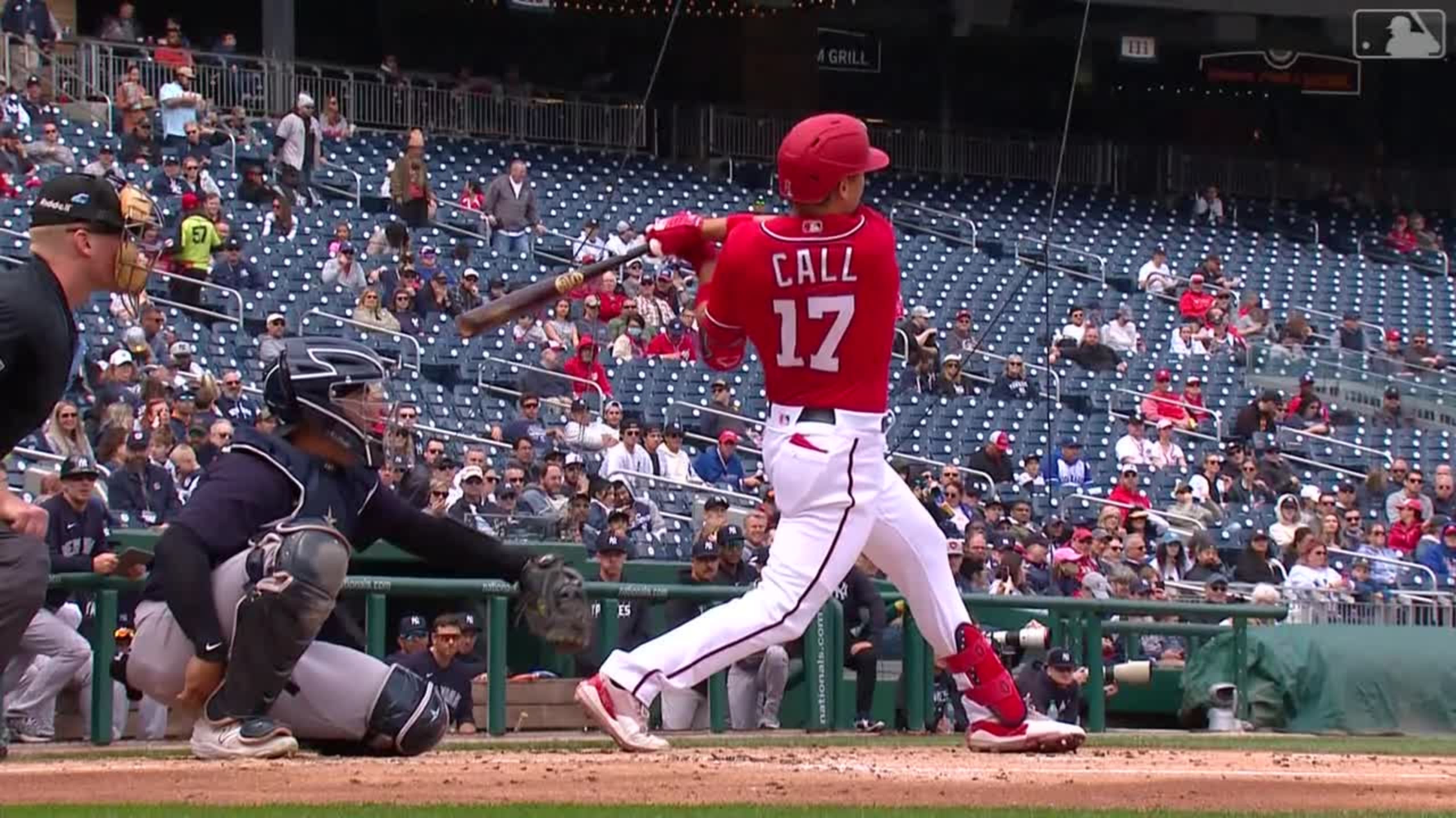 Alex Call's solo home run