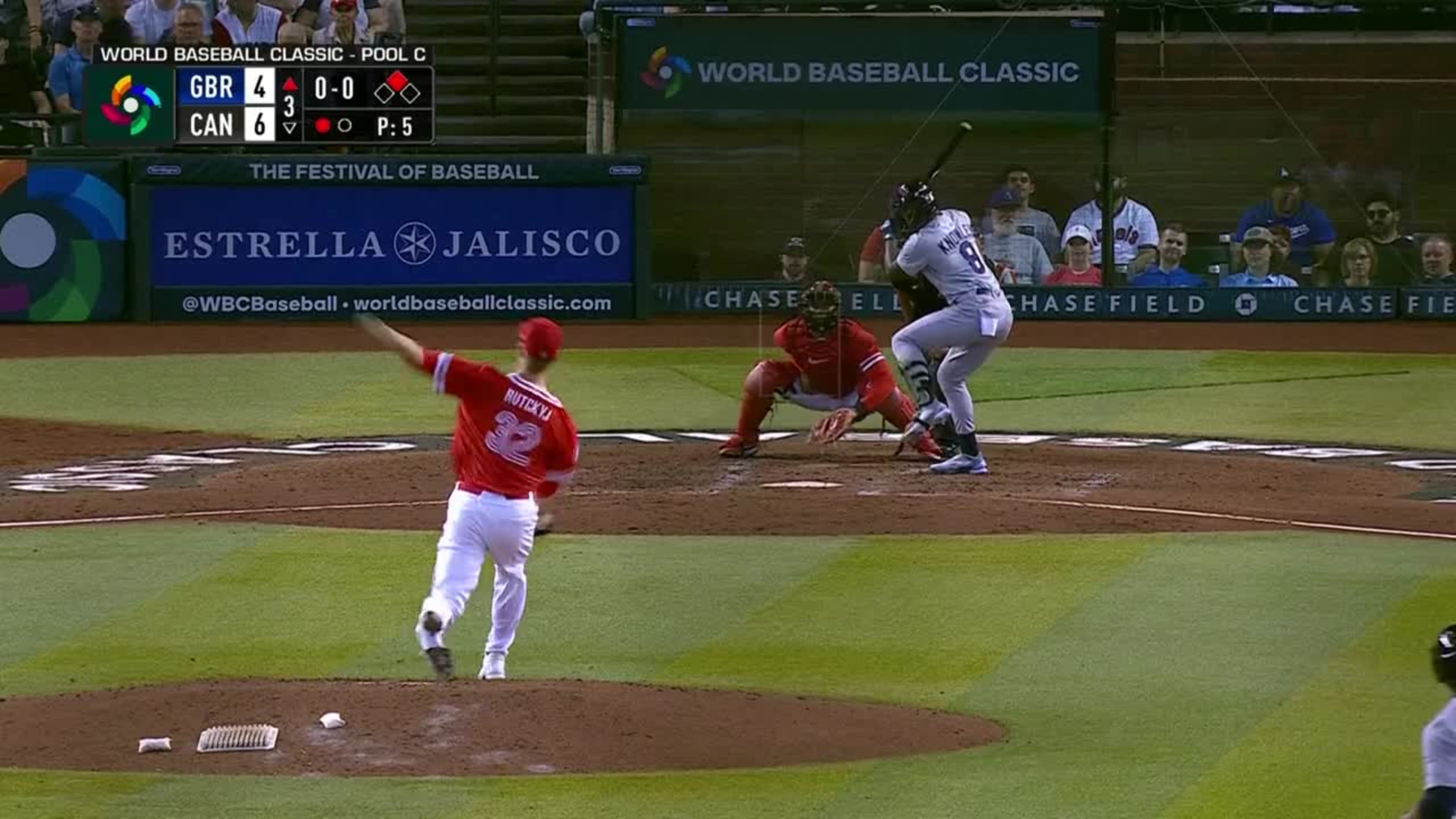 D'Shawn Knowles' RBI double