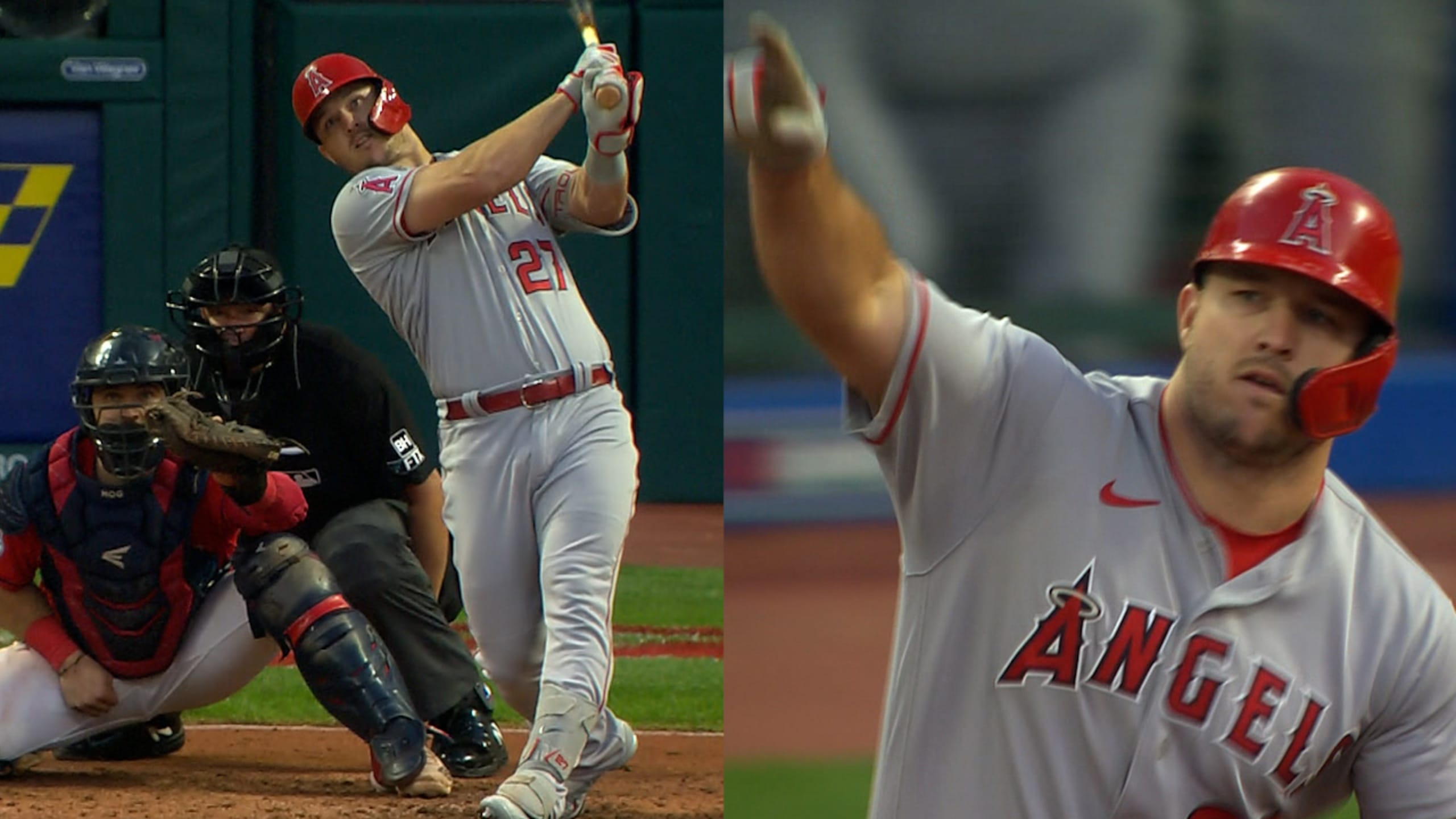 Mike Trout Homers In 7 Straight