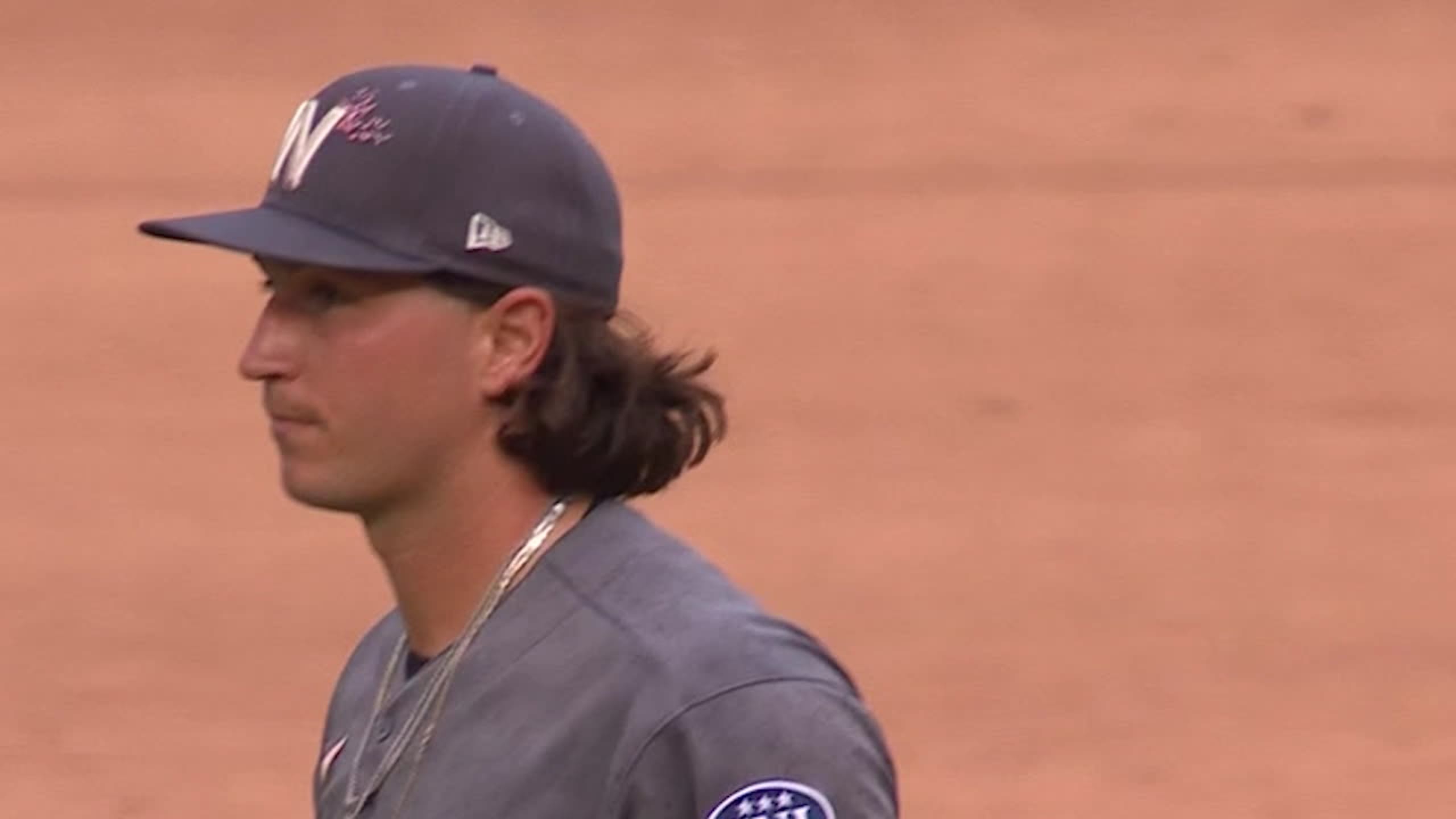 Thaddeus Ward's MLB debut