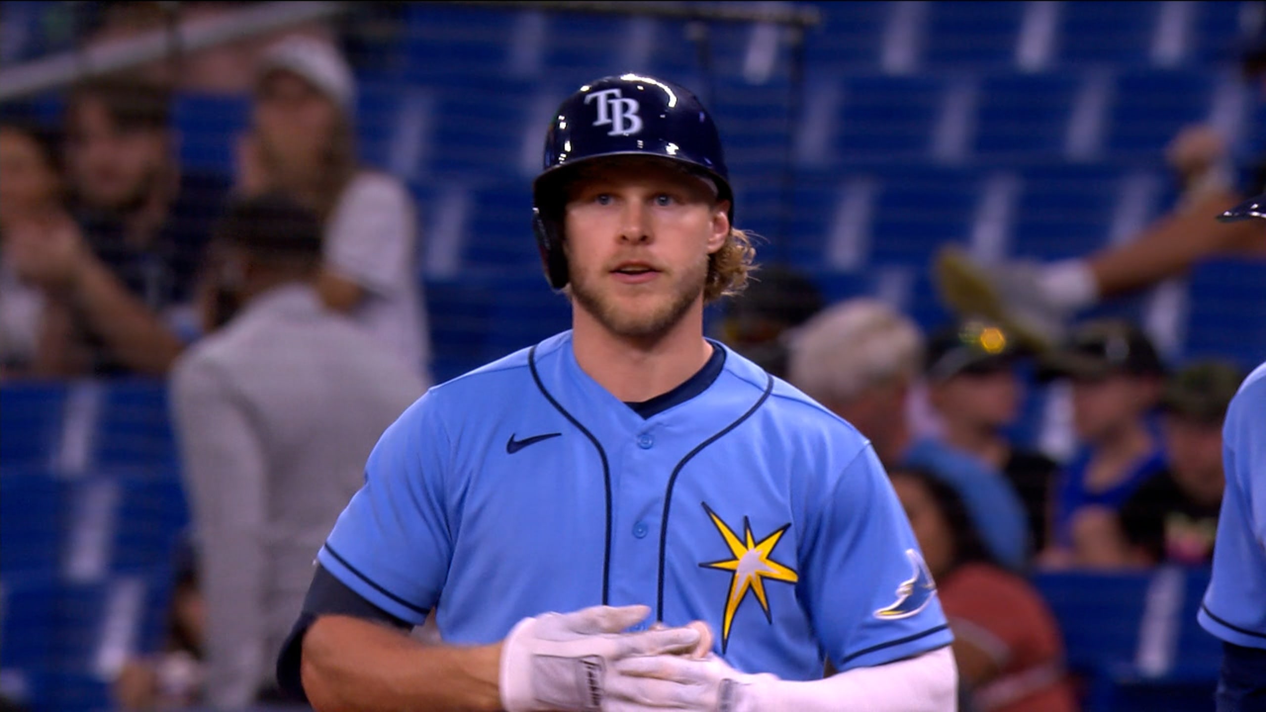 Taylor Walls' two-run single