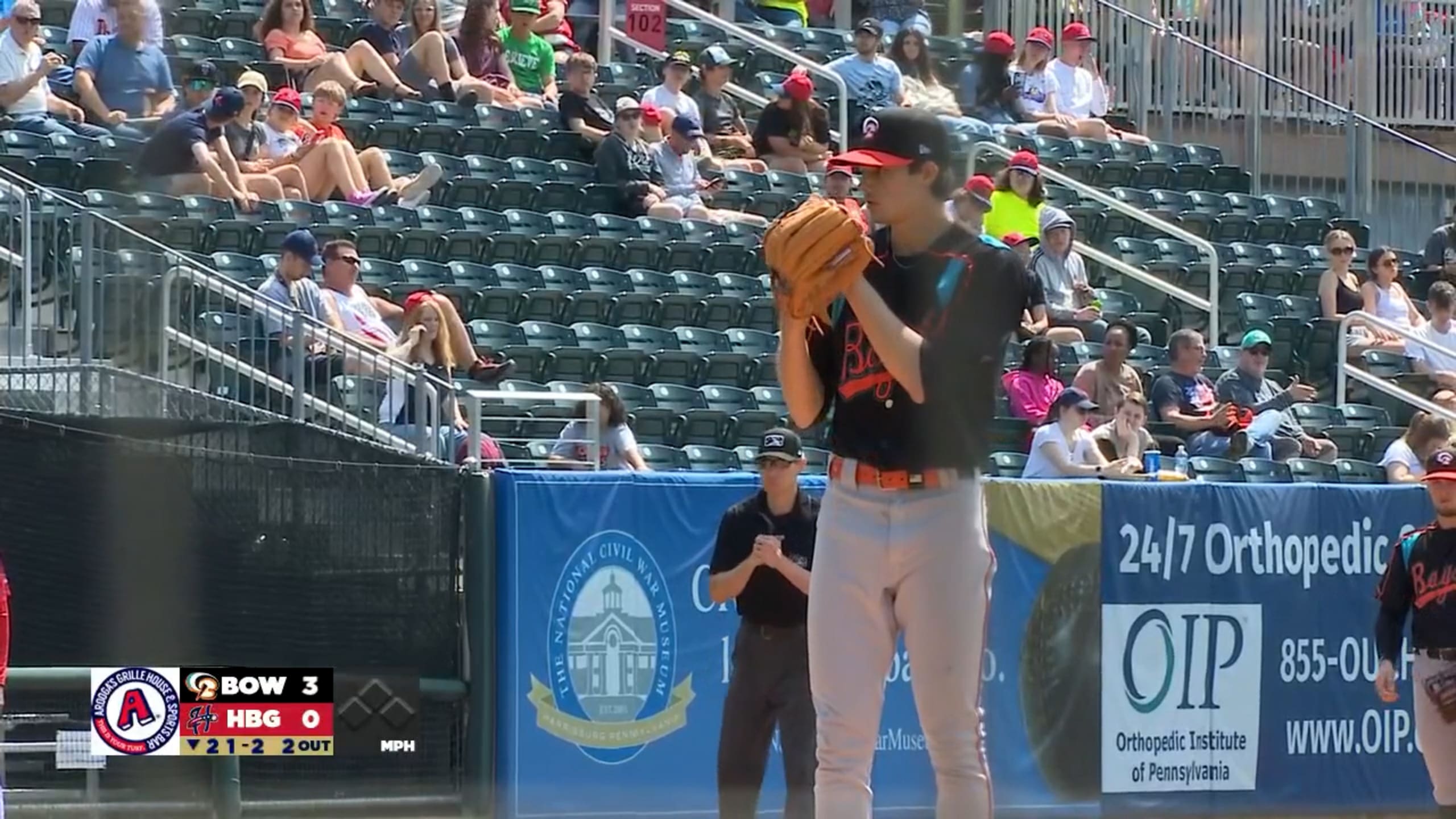 Cade Povich Whiffs 10 Batters