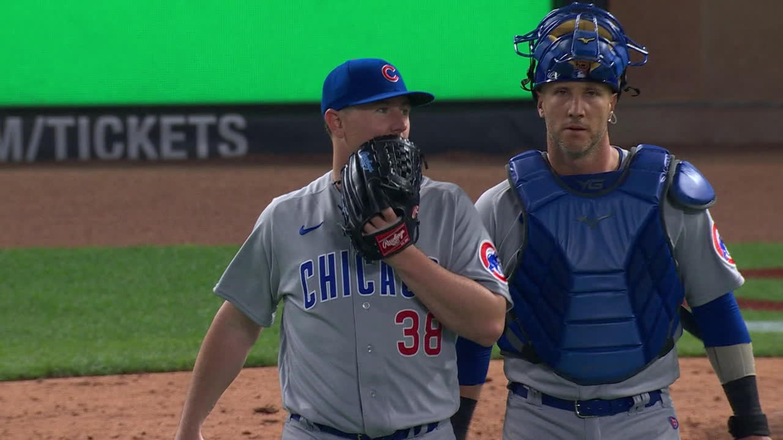 Mark Leiter Jr. gets final out