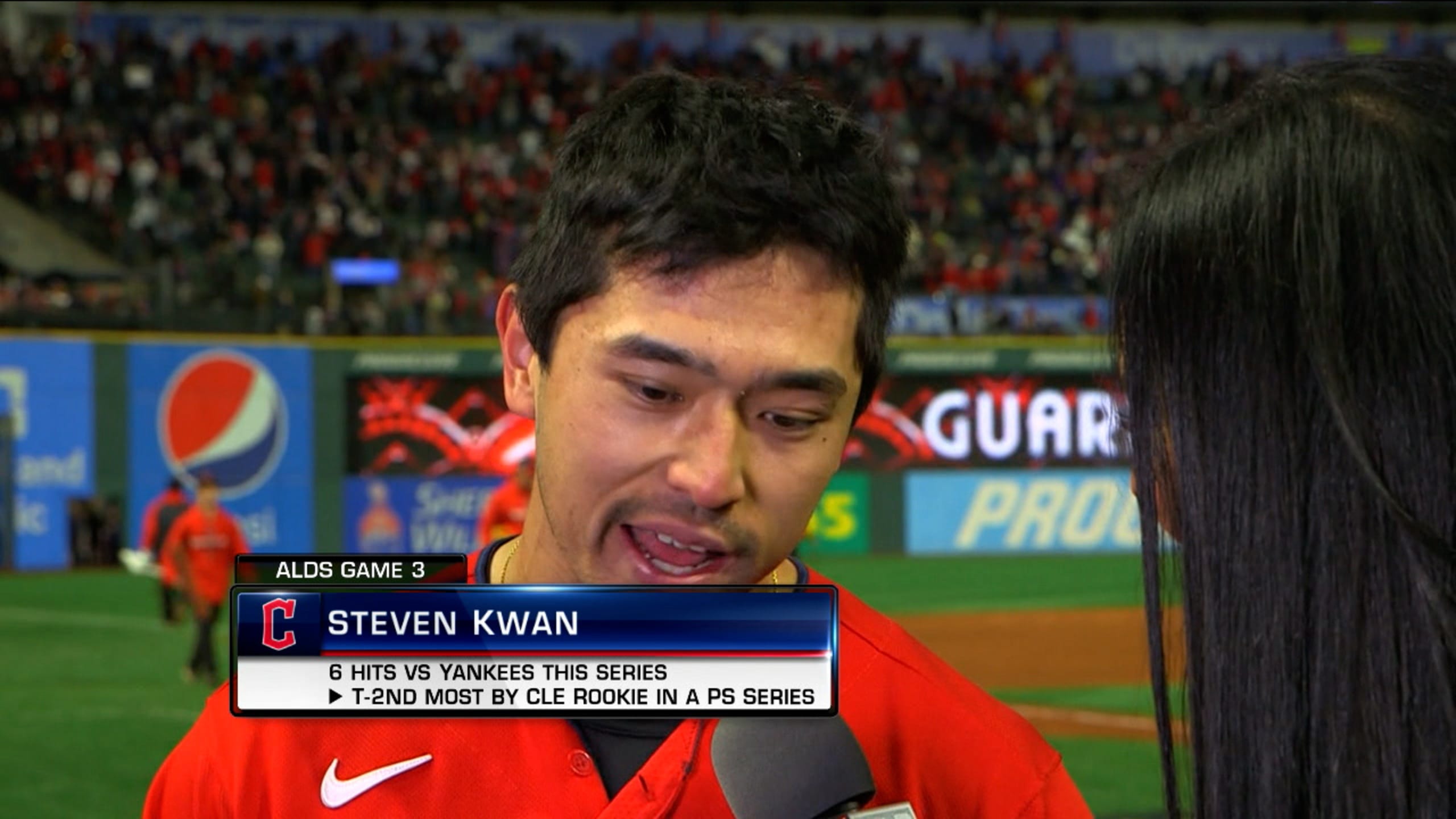 Steven Kwan on team's Game 3 win