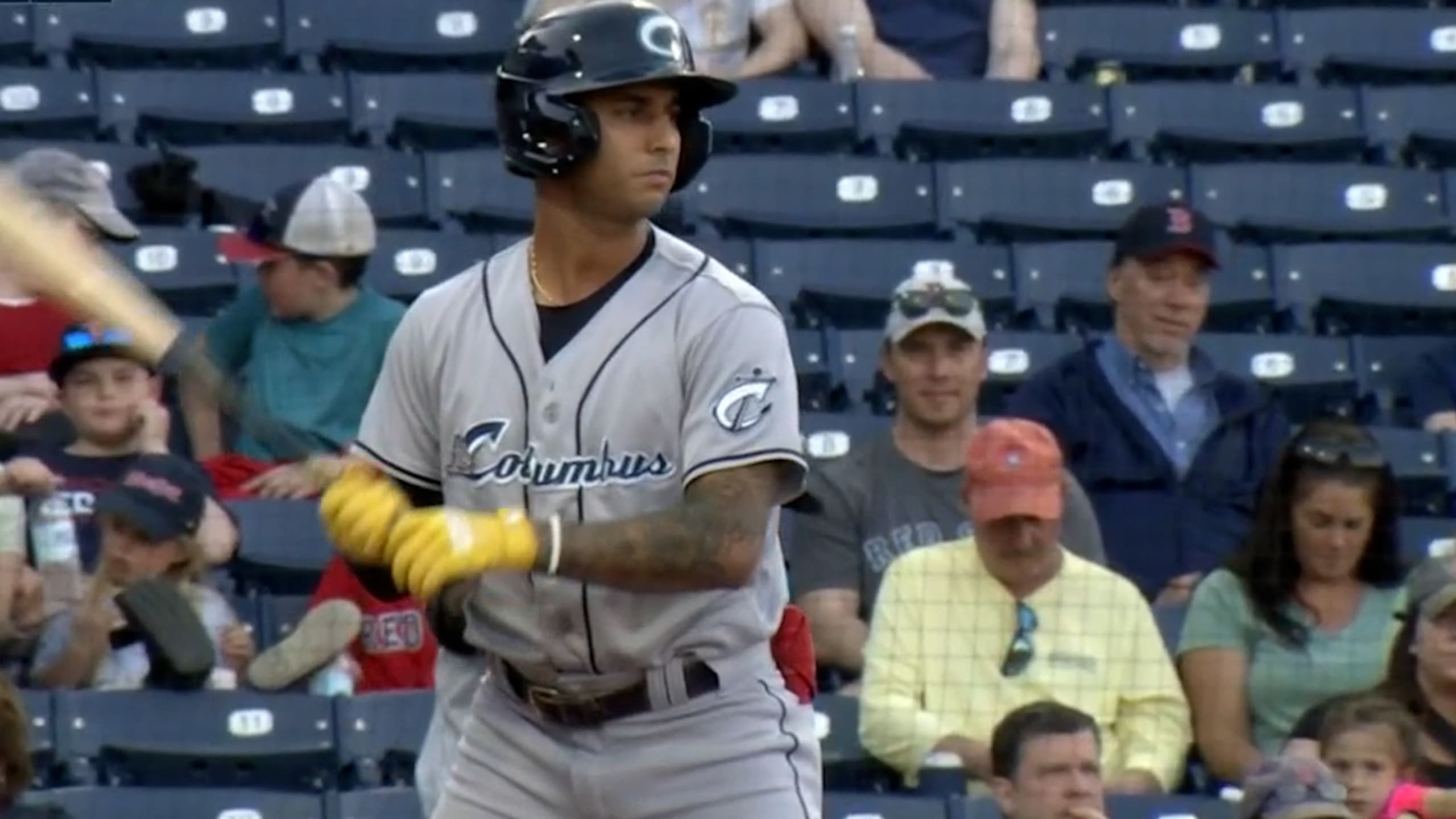 Brayan Rocchio's five RBIs