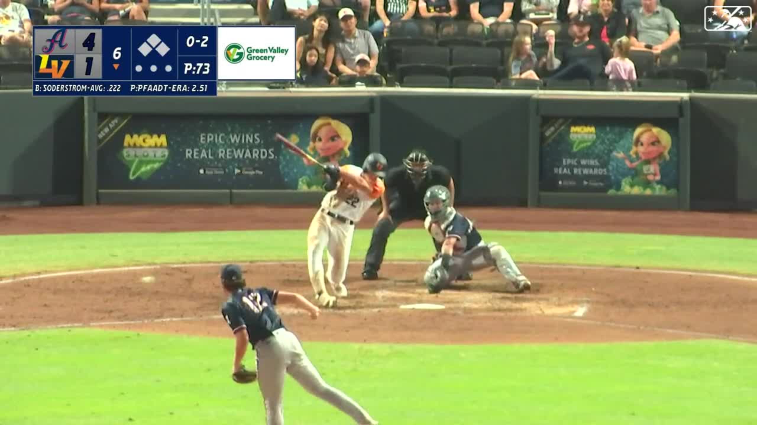 Tyler Soderstrom's 3-hit game