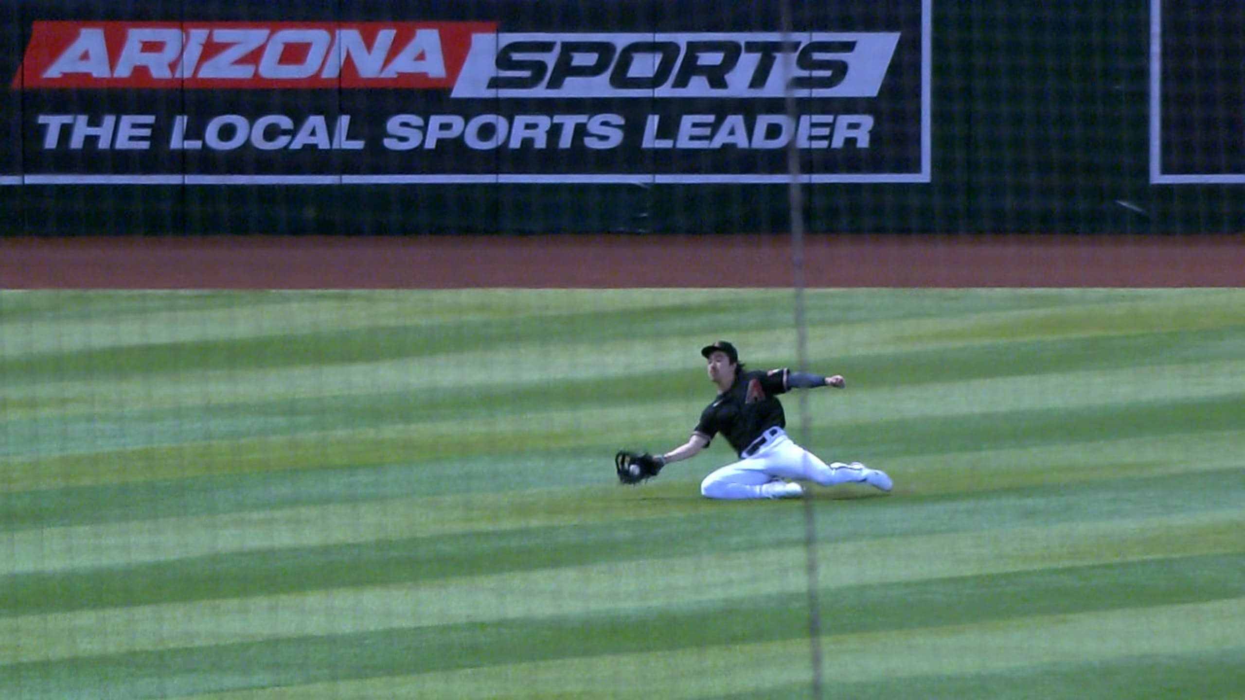 Corbin Carroll's sliding catch