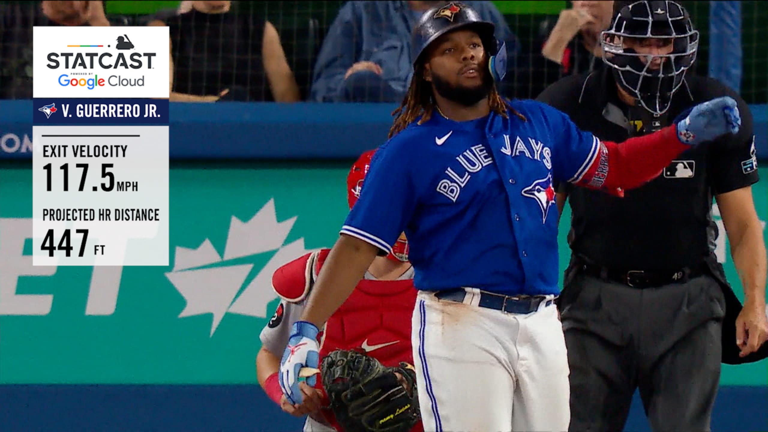 Vlad Jr.'s 447-foot home run