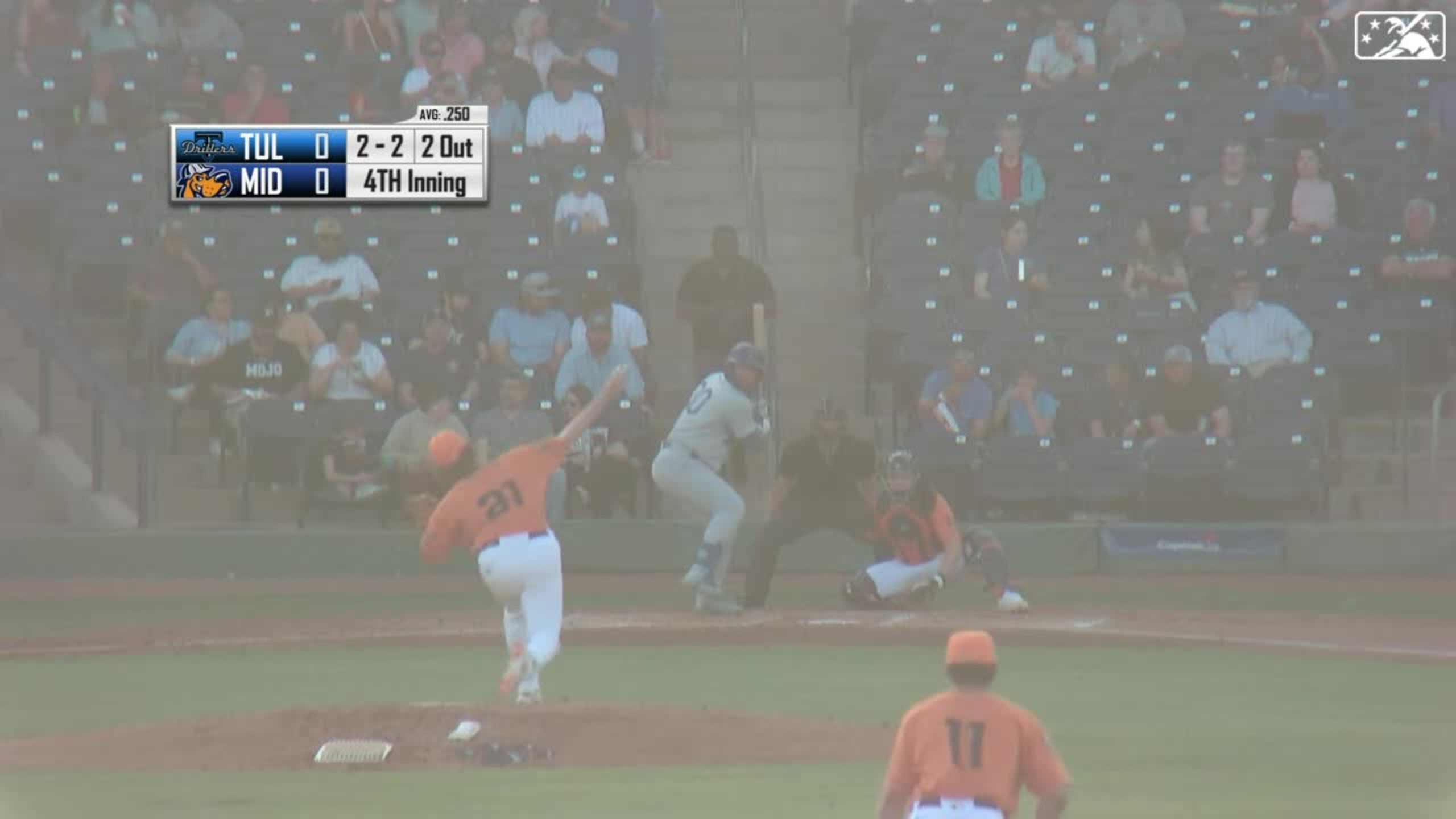 Joey Estes' sixth strikeout Joey Estes' sixth strikeout