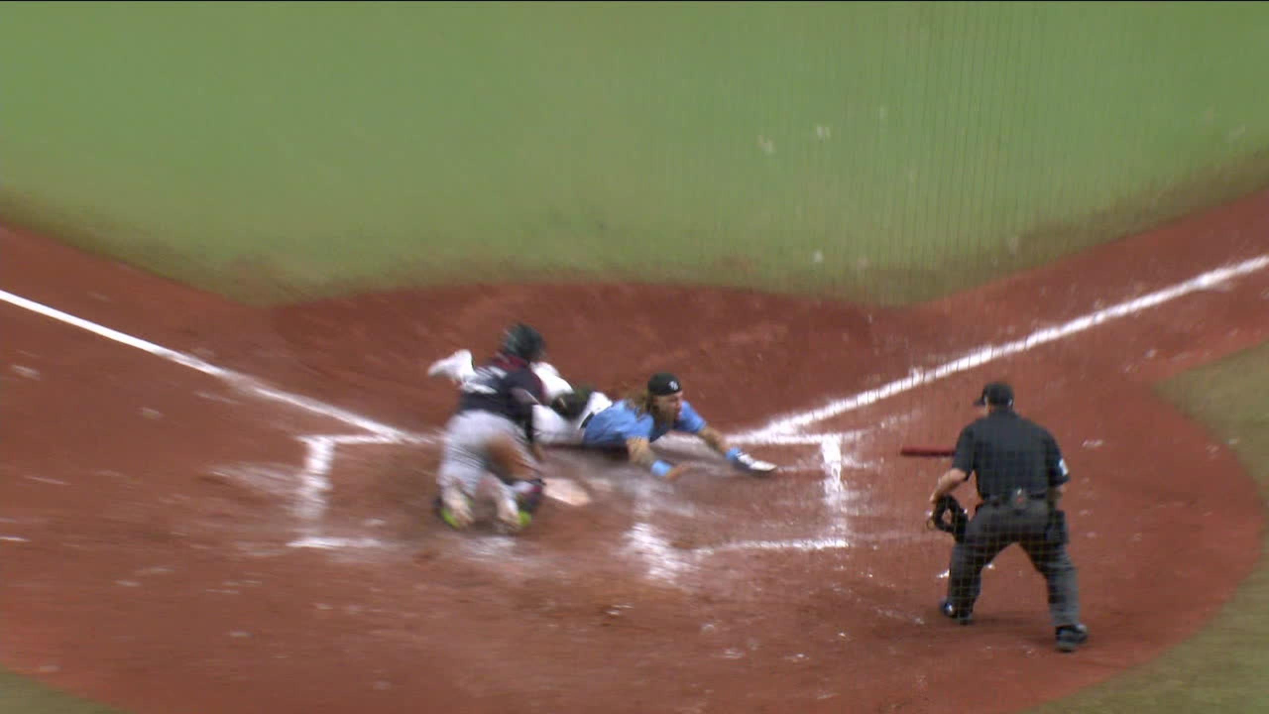 Tristan Gray's RBI double