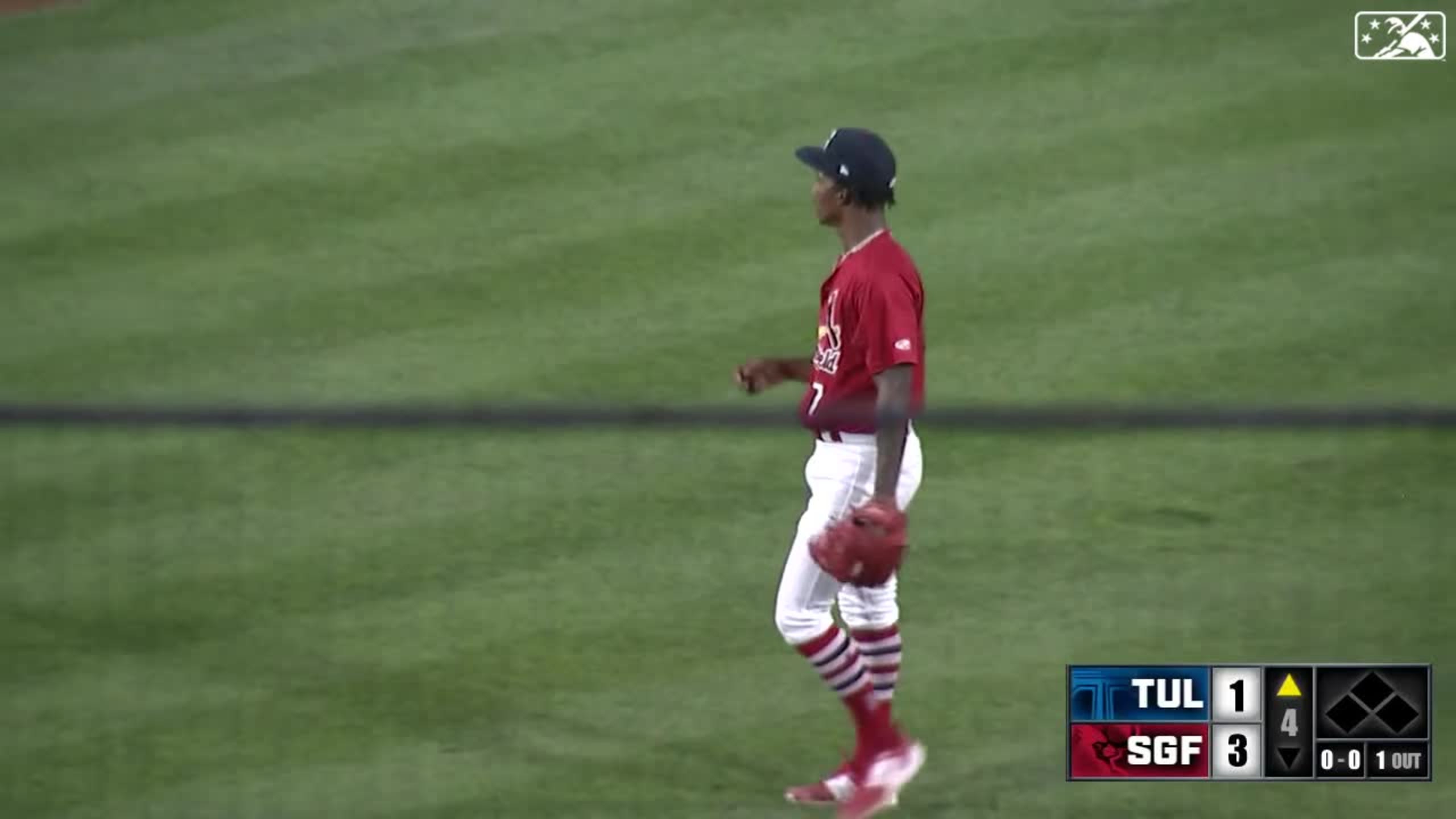 Tink Hence's fifth strikeout Tink Hence's fifth strikeout