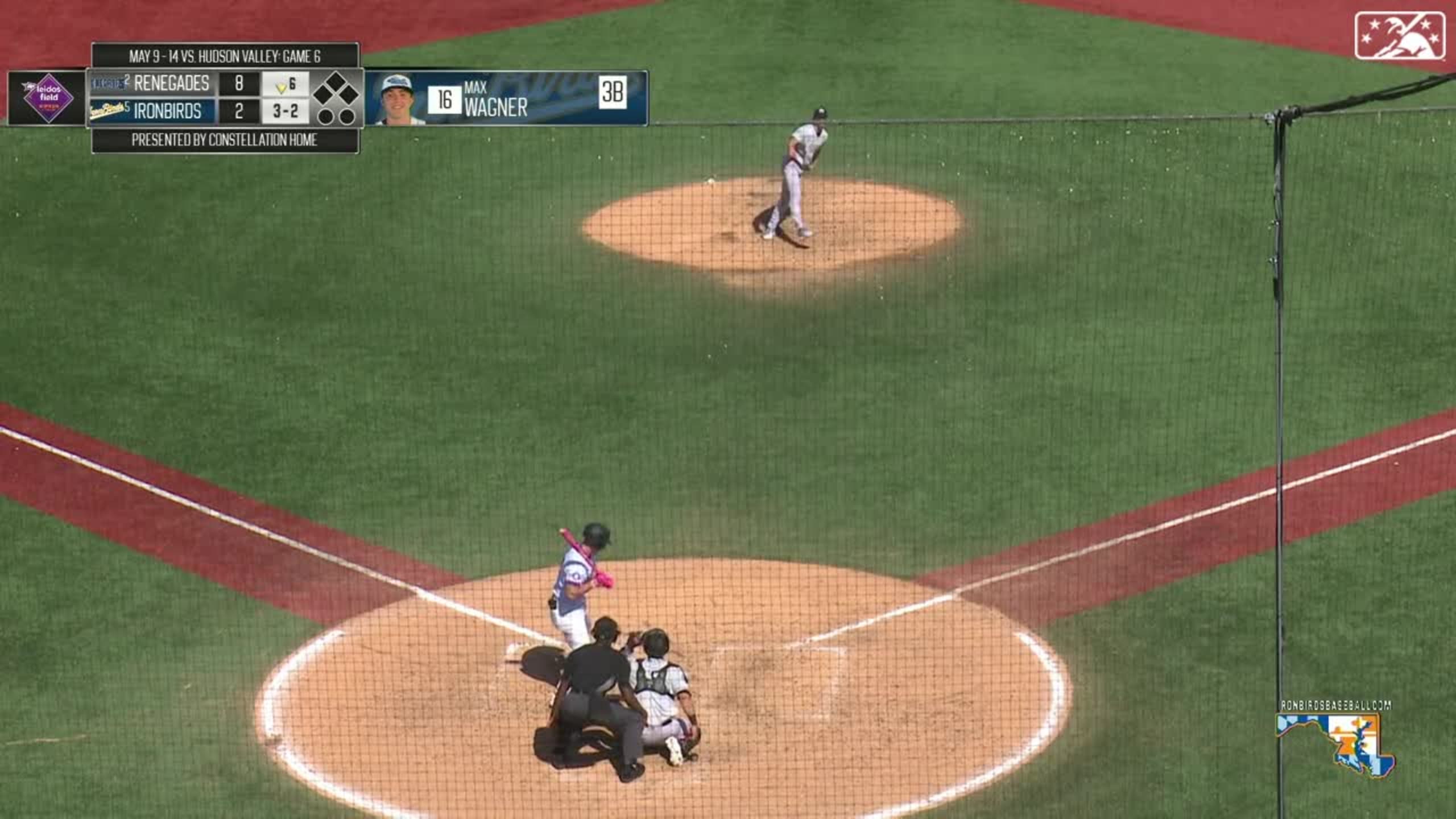 Drew Thorpe's third strikeout