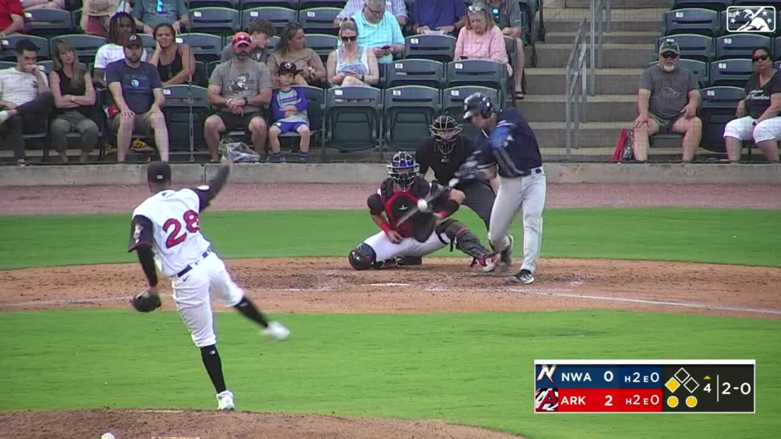 Luca Tresh hits fourth home run