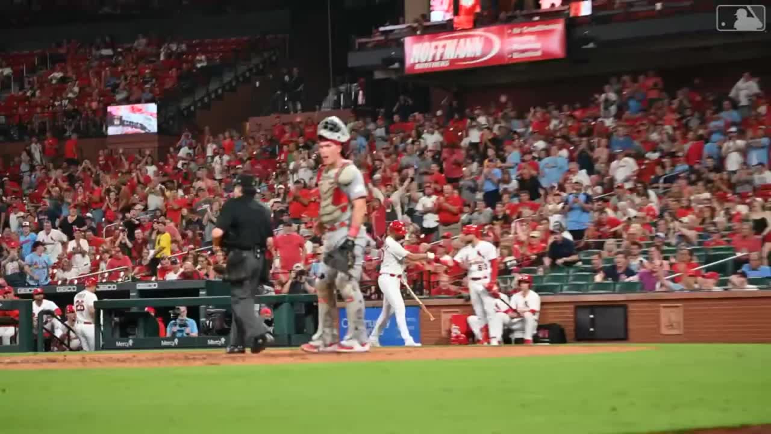 Field view of Wainwright's at-bat