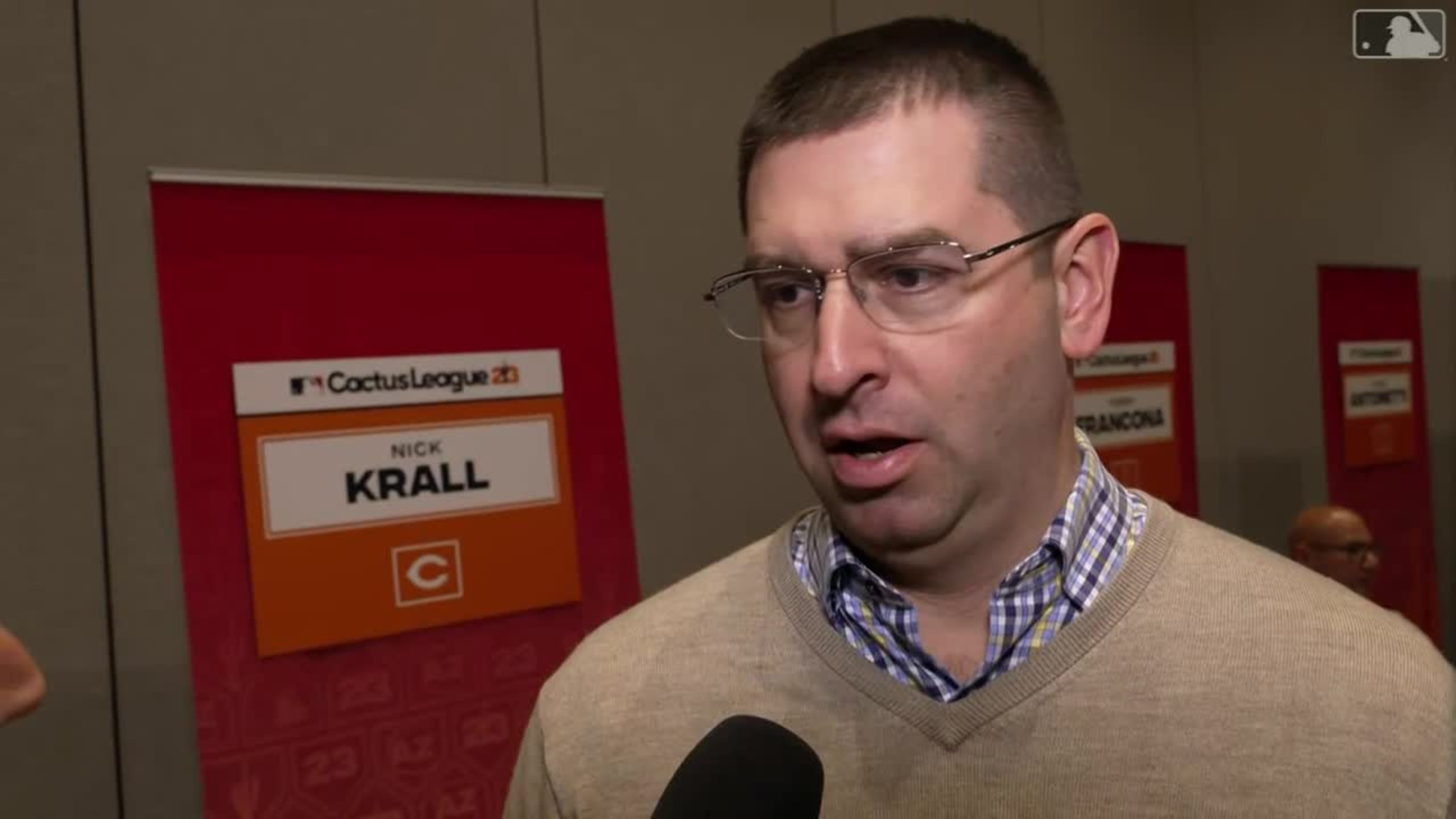 Nick Krall on Reds' 2023 roster