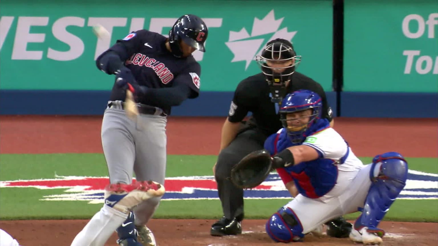 Bo Naylor homers to right field in the 3rd inning | 08/25/2023 ...