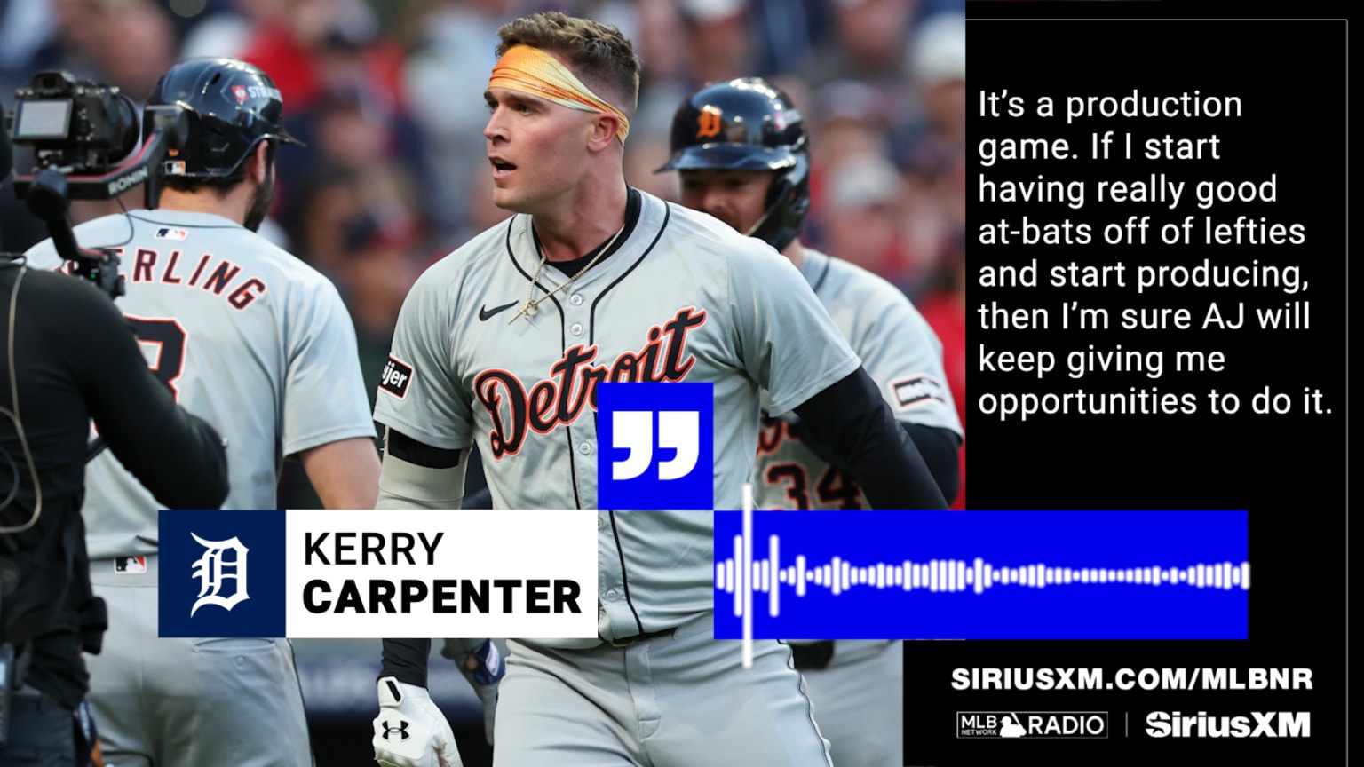 Kerry Carpenter on his improvements and more | 01/29/2025 | Detroit Tigers