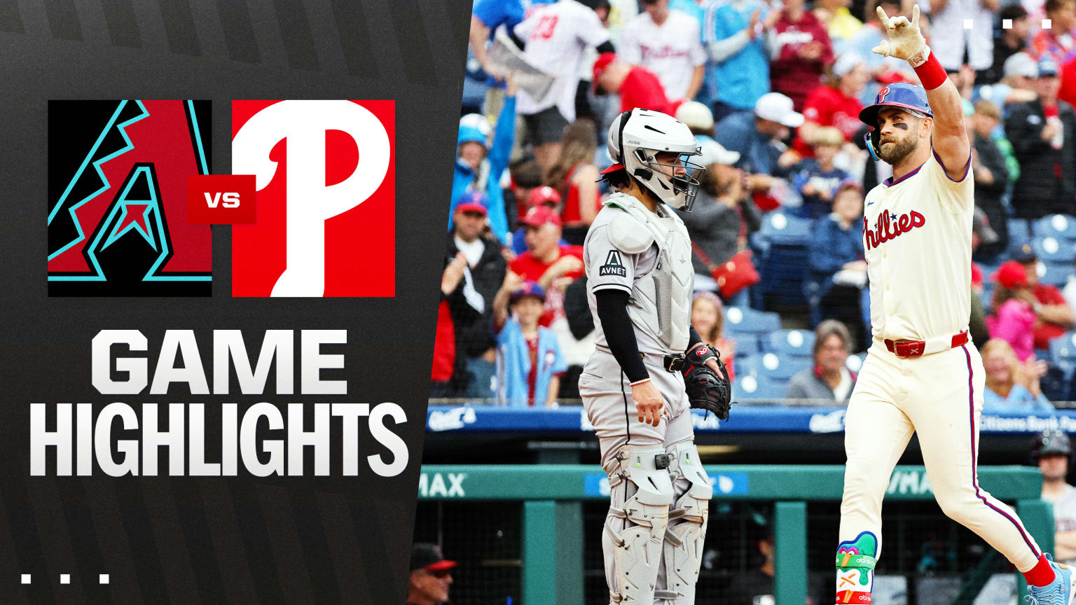 D-backs vs Phillies Highlights | 05/04/2025 | MLB.com