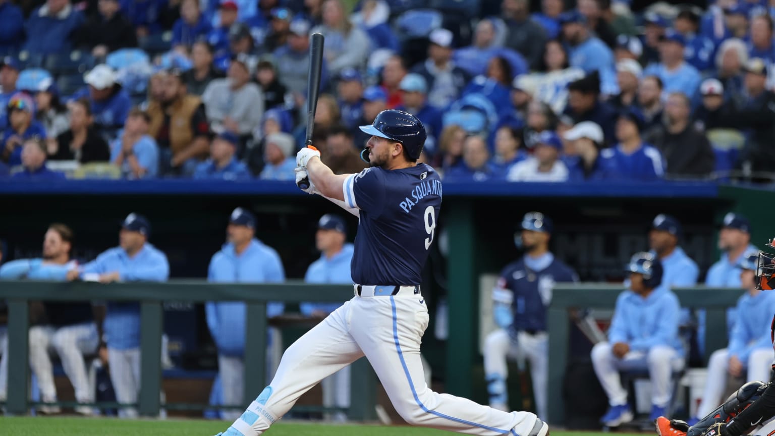 Vinnie Pasquantino hits a solo homer to right field | 04/19/2024 ...