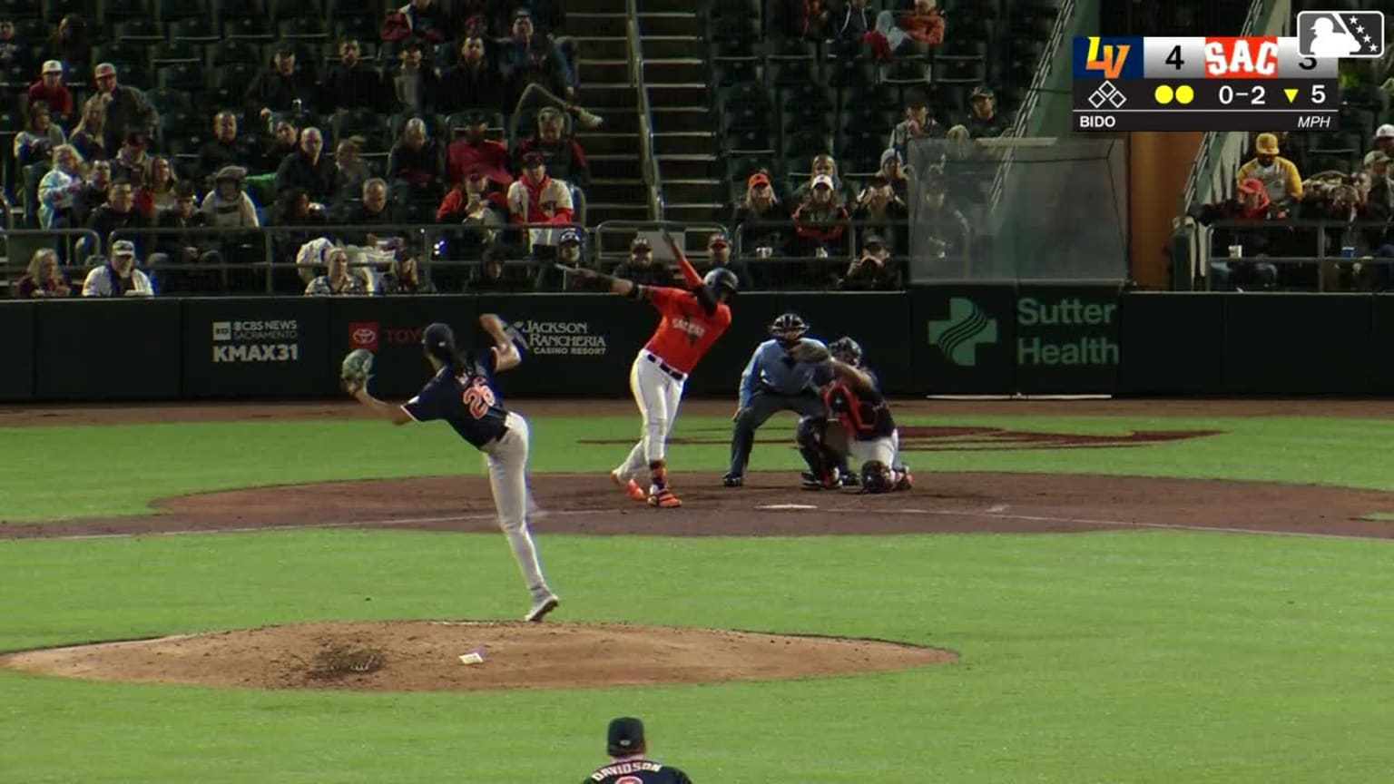 Osvaldo Bido registers his seventh strikeout | 04/27/2024 | Athletics Osvaldo Bido registers his seventh strikeout | 04/27/2024 | Athletics