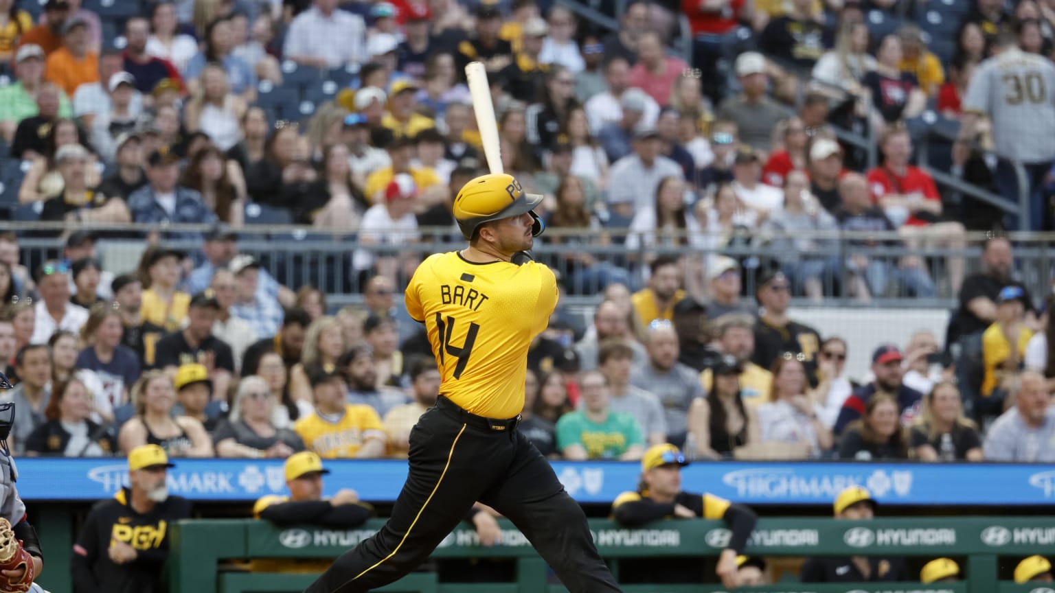 Joey Bart's RBI single | 04/18/2025 | Pittsburgh Pirates
