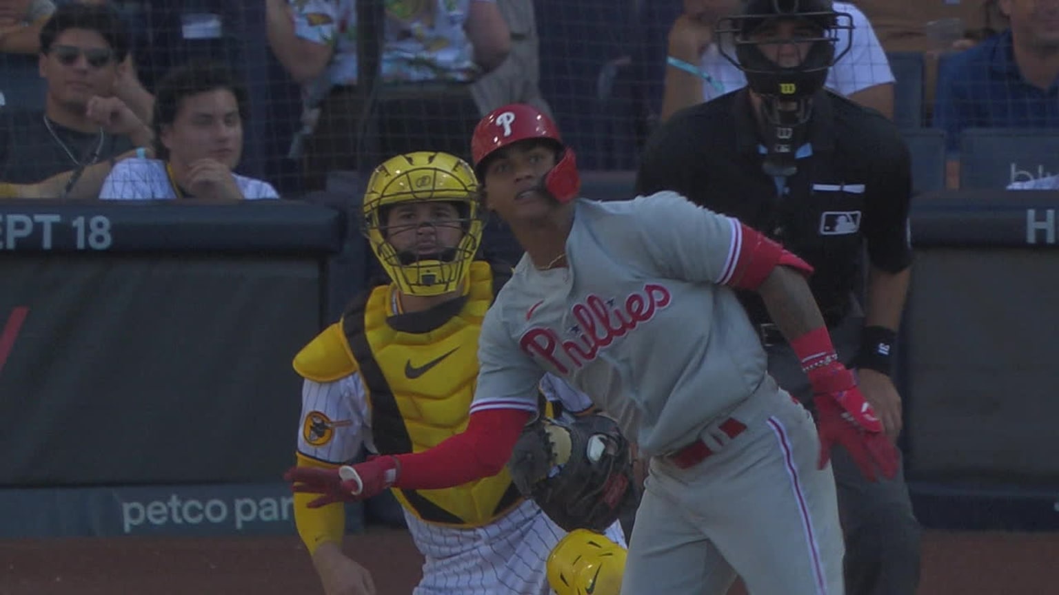 Cristian Pache belts an RBI triple, makes it 7-1 | 09/04/2023 ...