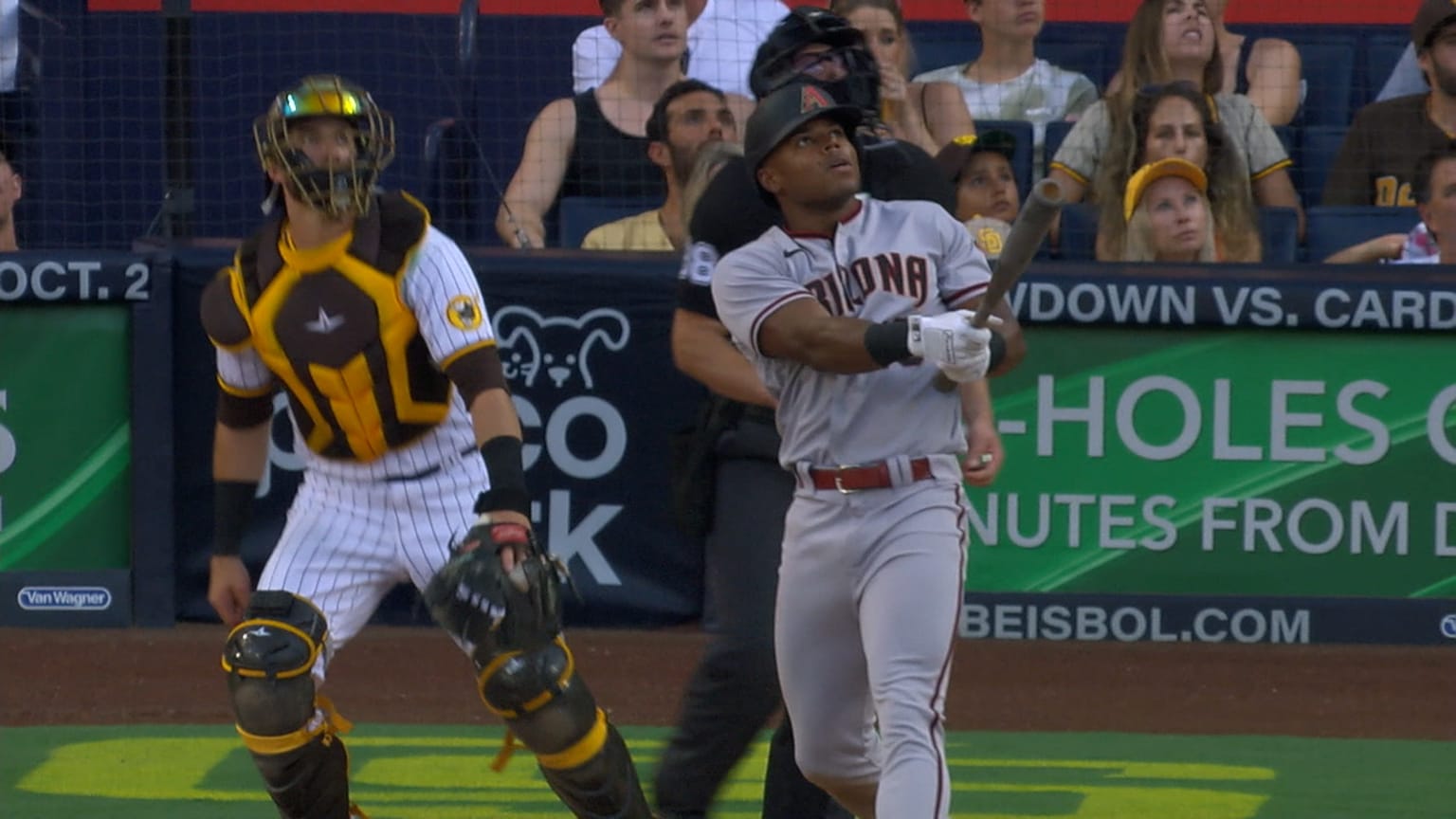 Stone Garrett hits his third homer of the season | 09/05/2022 | Arizona ...