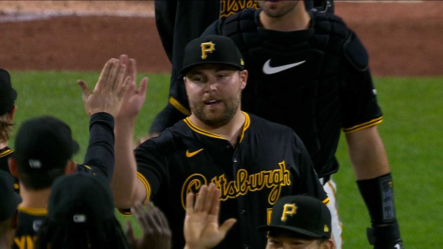 David Bednar earns the save in the Pirates' 2-1 win | 04/23/2024 ...