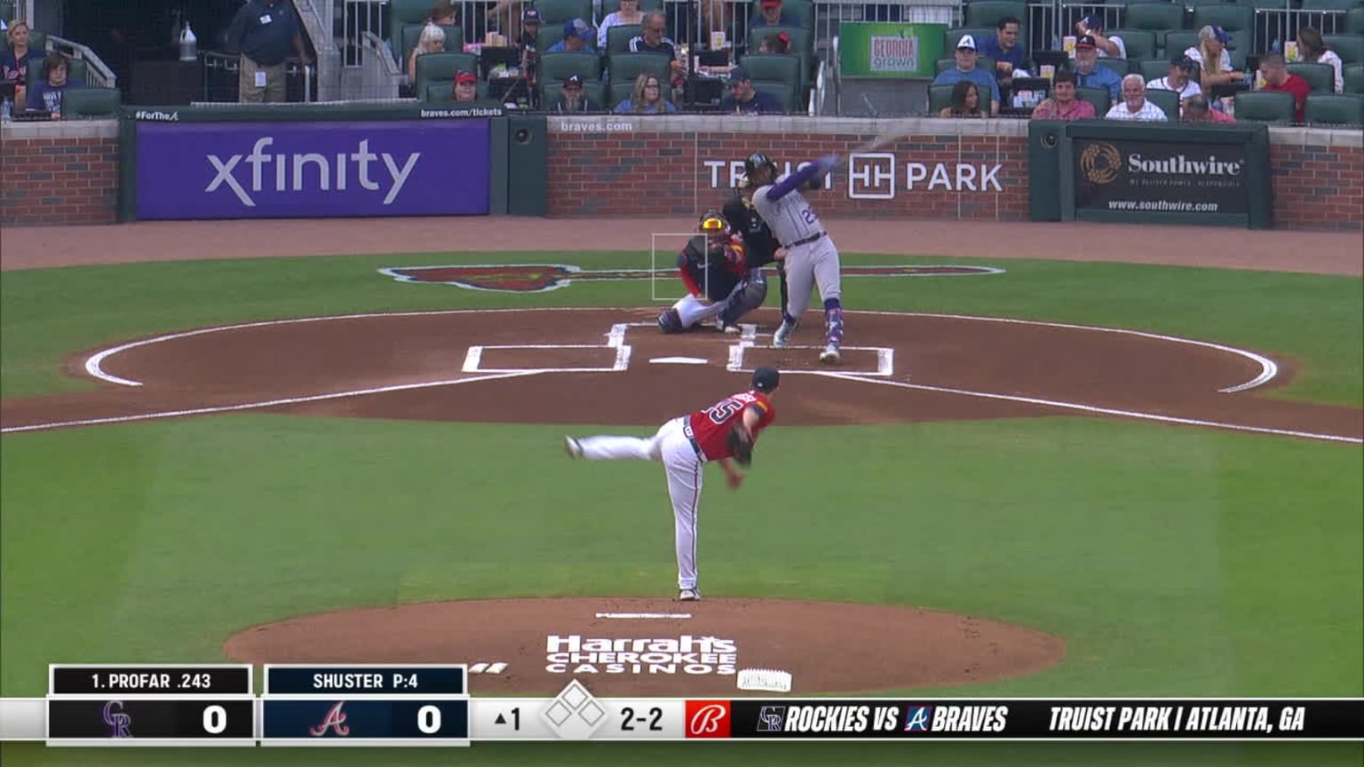 Jared Shuster gets Profar swinging to start the 1st | 06/16/2023 ...