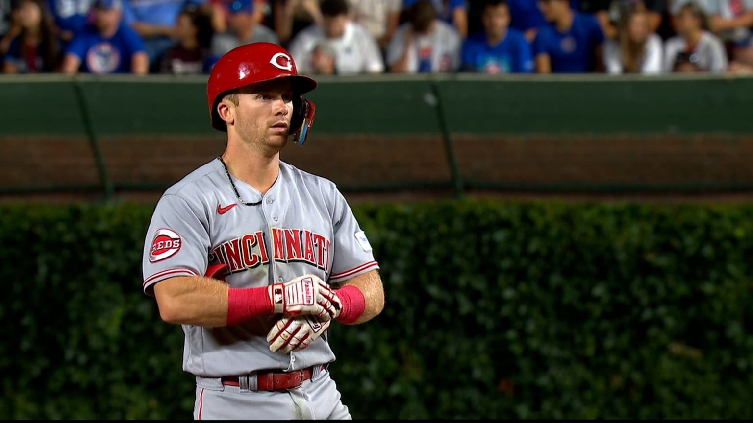 Matt McLain rips an RBI double into the gap | 08/01/2023 | Cincinnati Reds