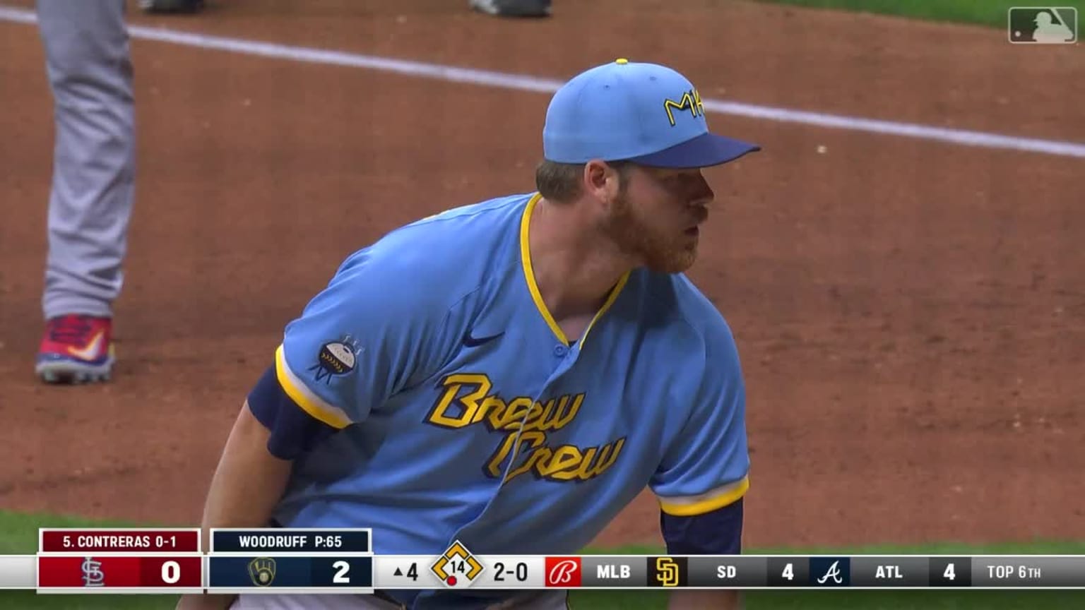Brewers secure double play to close the 4th | 04/07/2023 | Milwaukee ...
