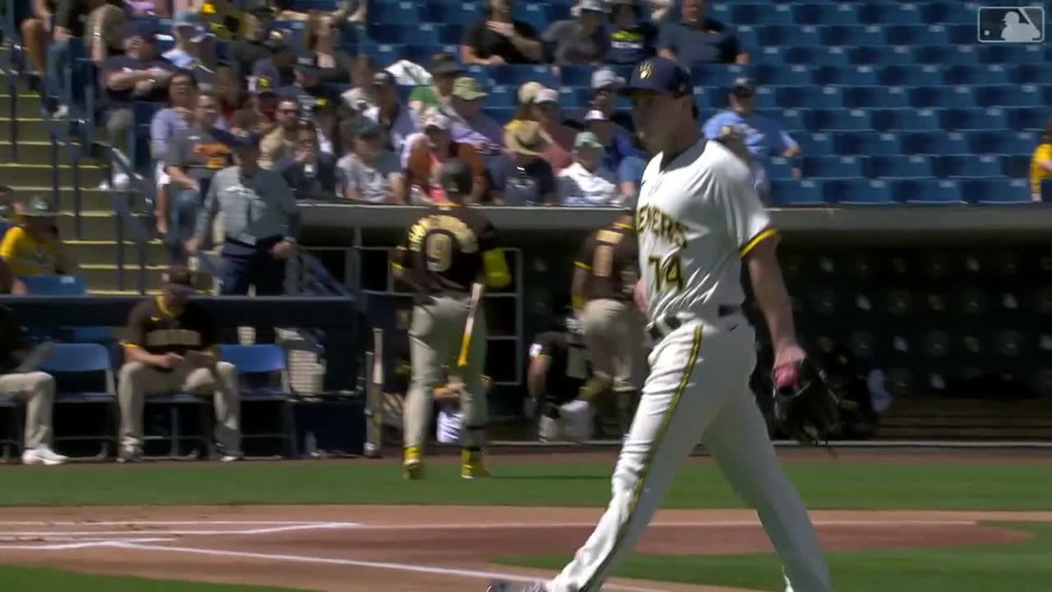 Gus Varland begins the game by striking out the side | 03/23/2023 | MLB.com