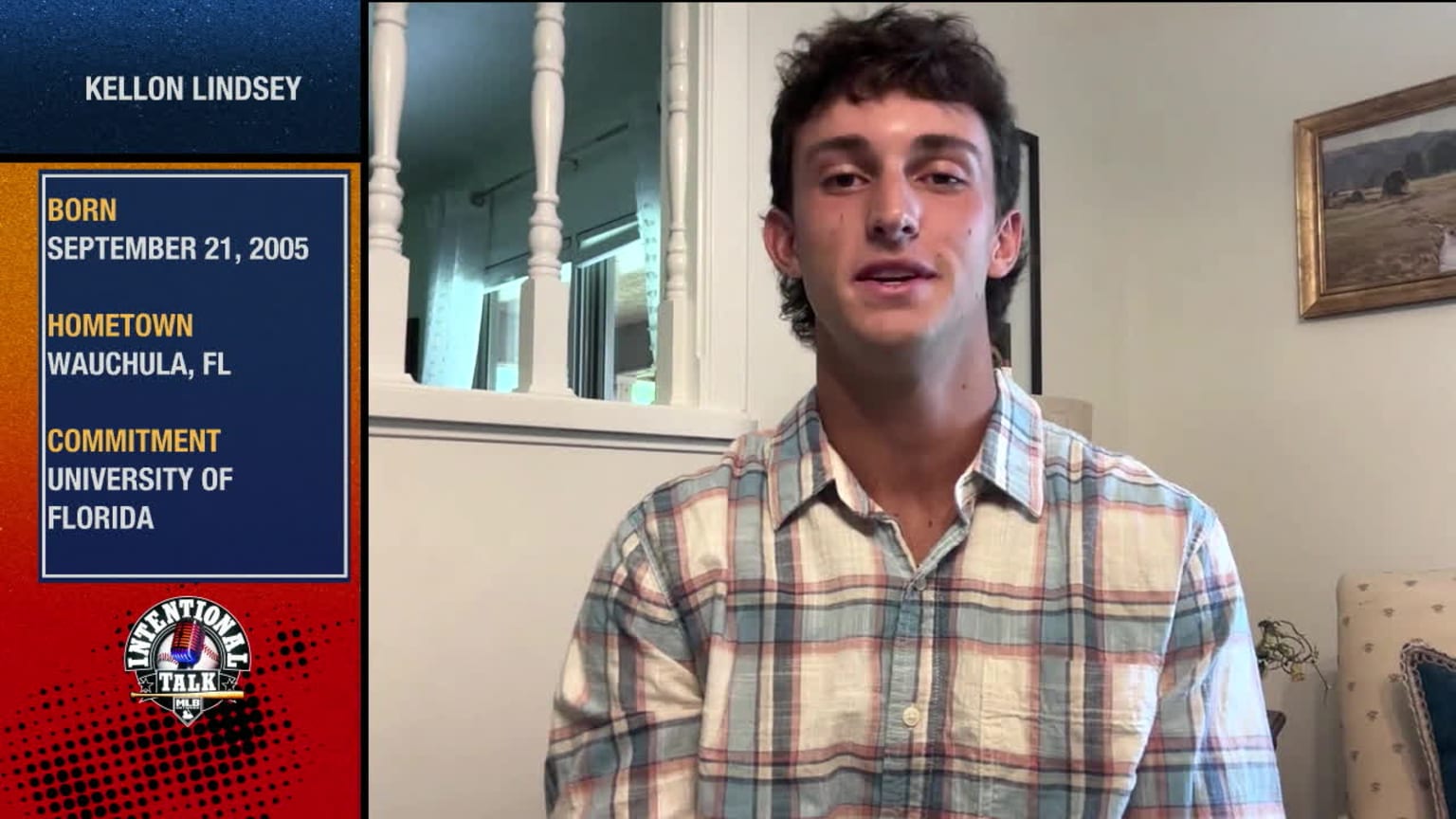 Kellon Lindsey talks MLB Draft, inspirations, more | 07/08/2024 | MLB.com